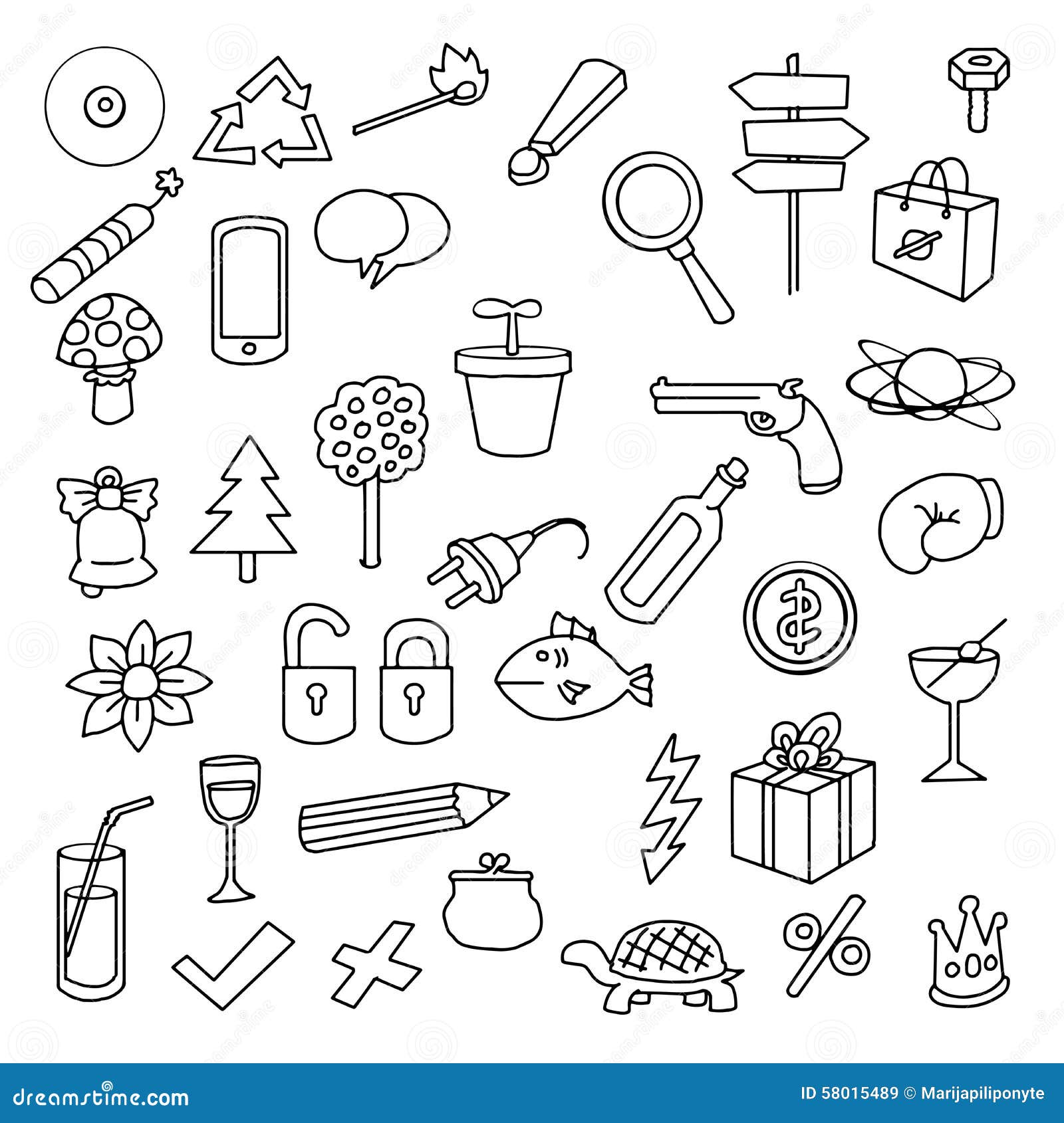 Set Of Various Icons And Logo Designs - Multiple Colors And Elements ...