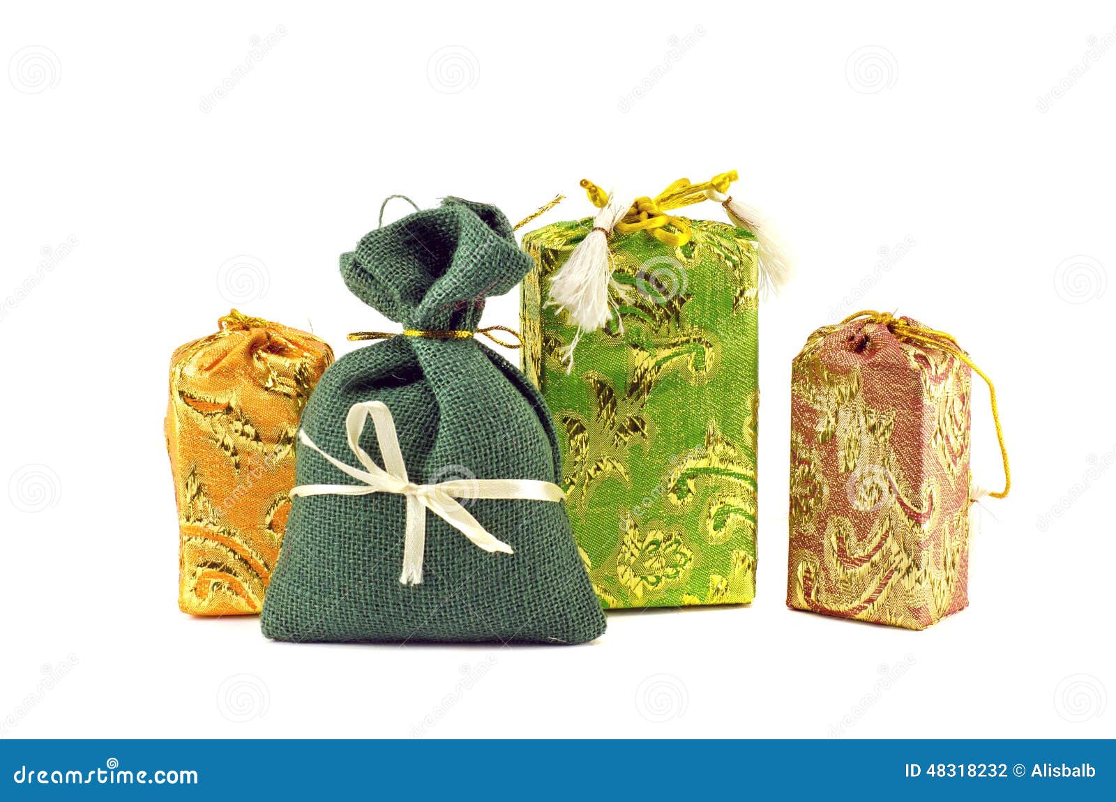 Various Indian Tea Pack Sack Isolated on White Stock Photo - Image of ...