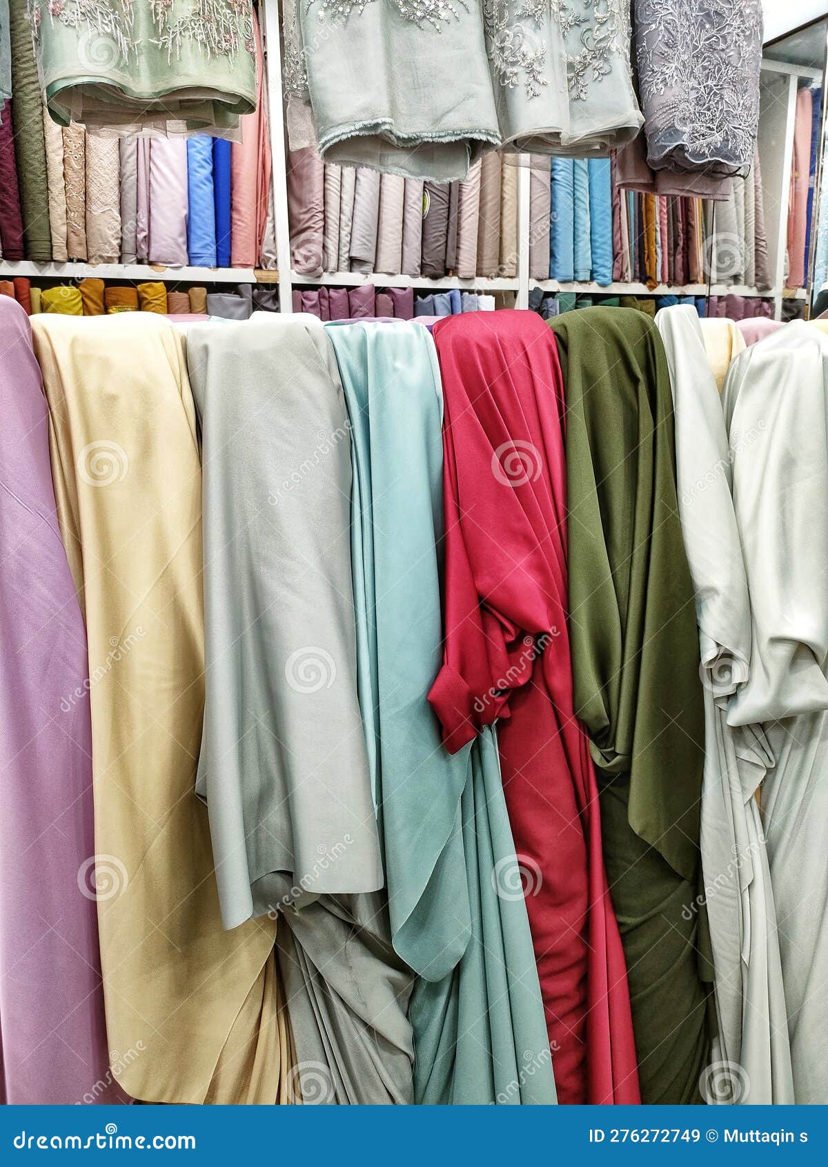 Various Kinds of Fabric Ready To Be Sewn Stock Image - Image of kinds ...