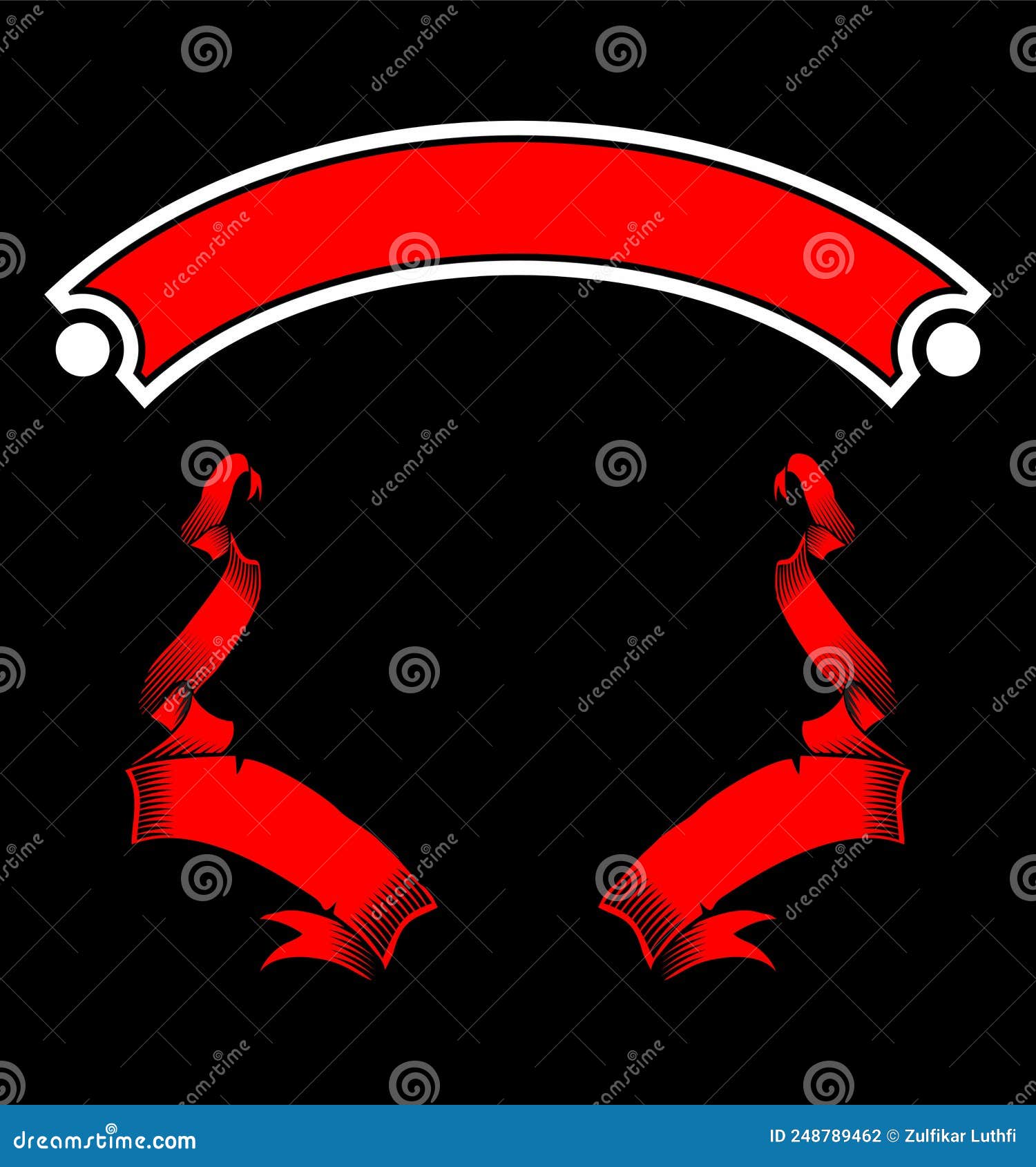 Special Ribbon for Patch Biker Stock Vector - Illustration of biker ...