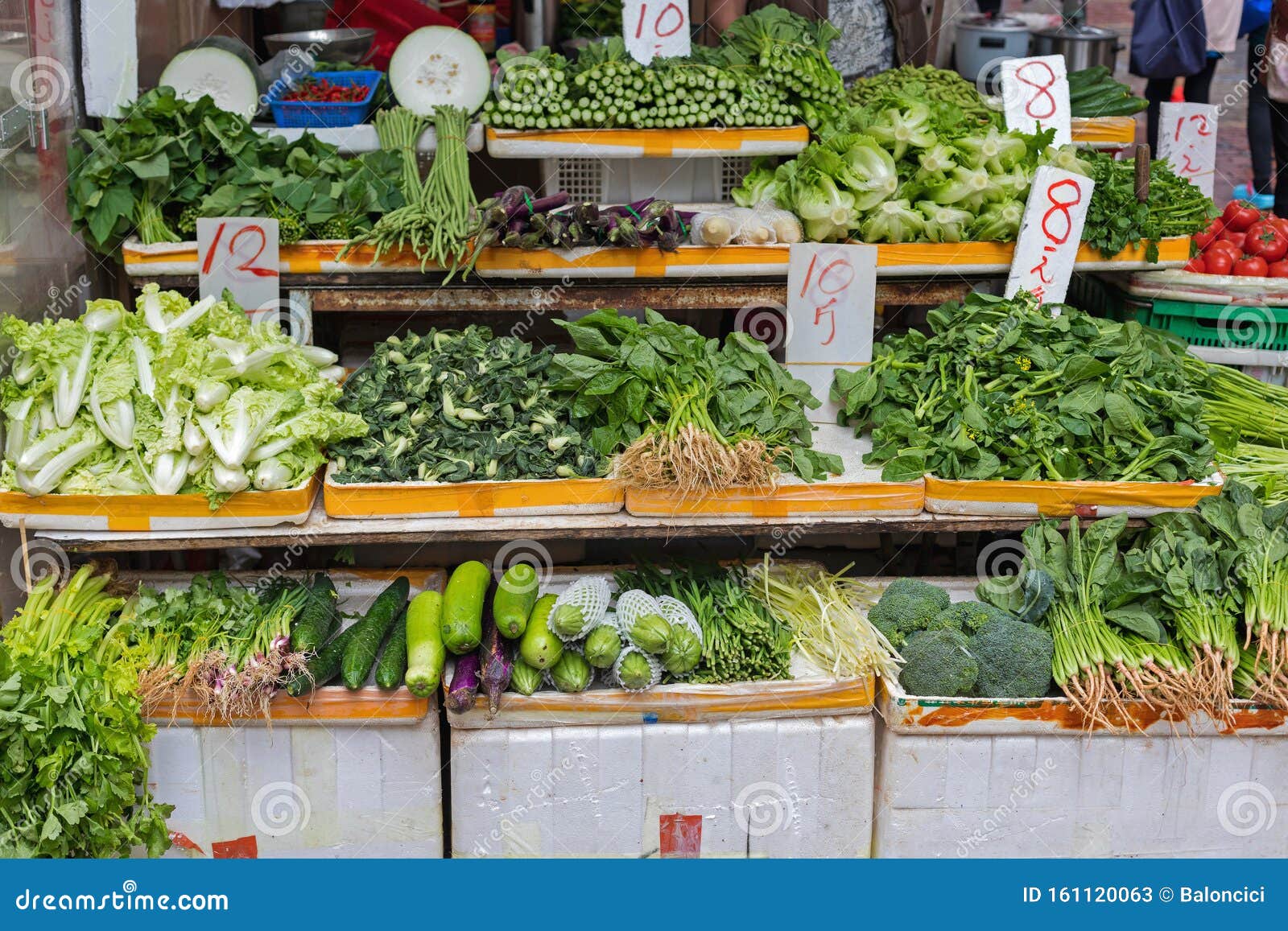 Veggie Market Stall stock image. Image of fresh, salad - 161120063