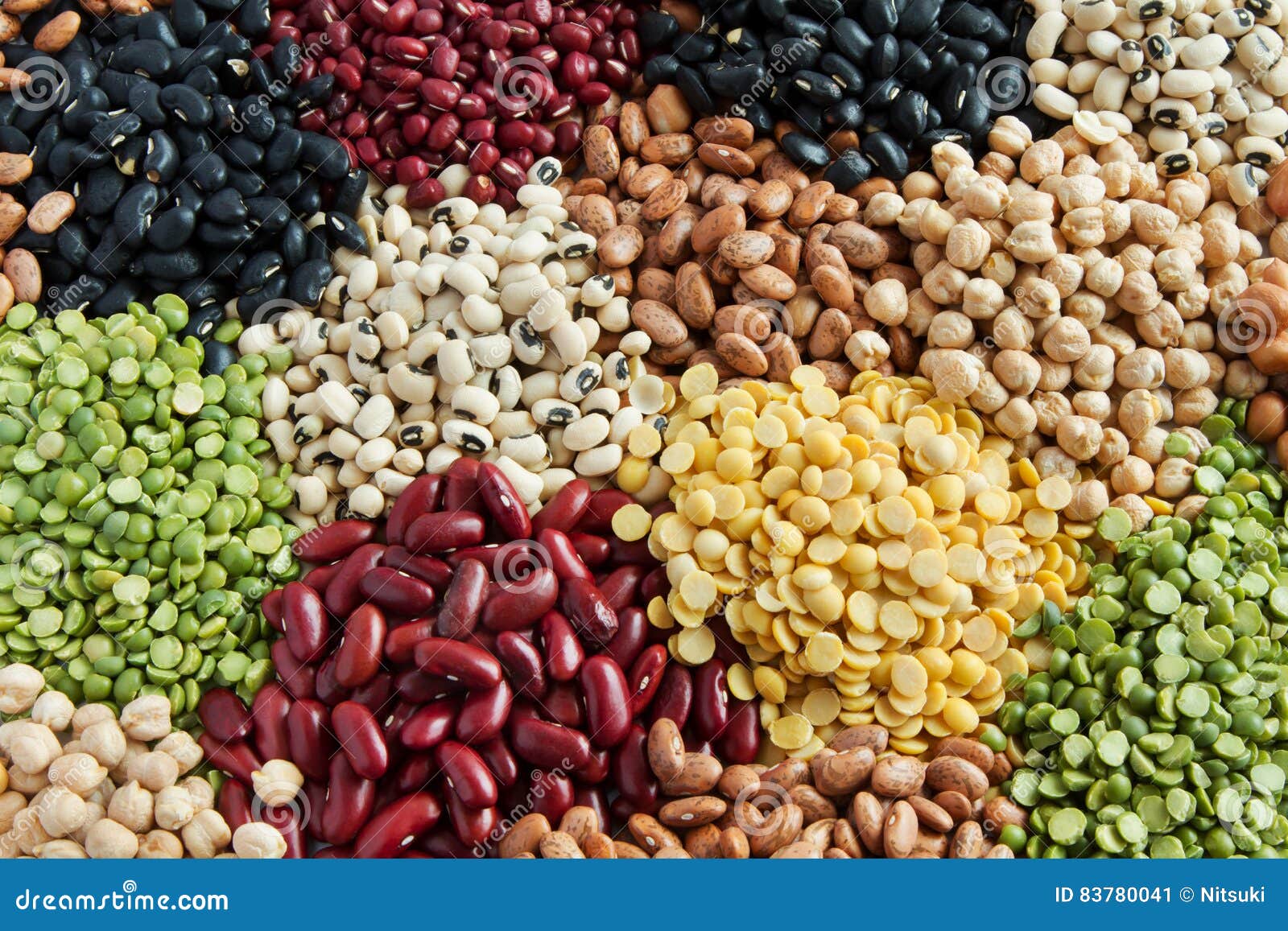 Various Legumes stock image. Image of view, grain, background - 83780041
