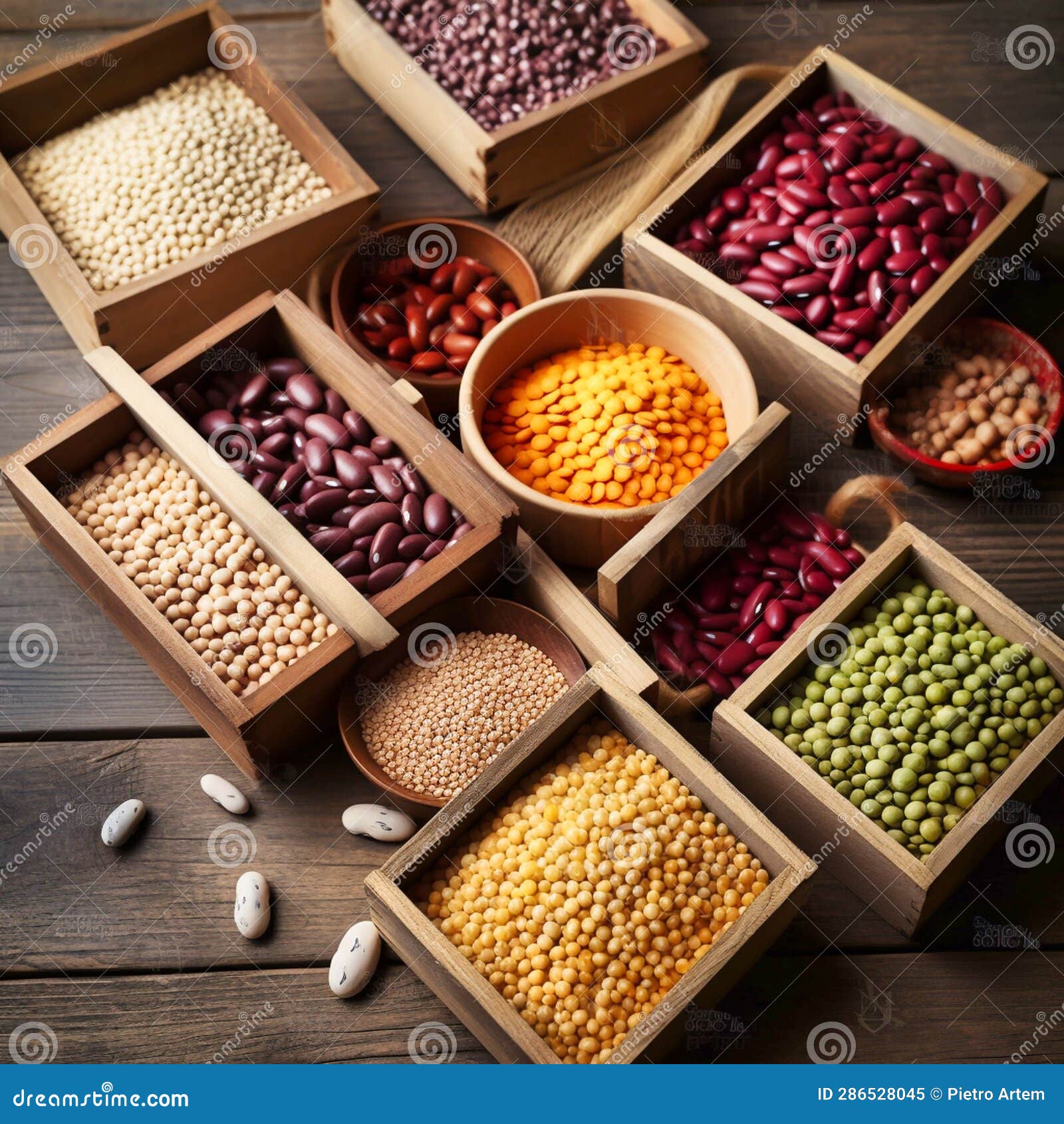 Various Legumes High-quality Picture Leguminous. Generative AI Stock ...
