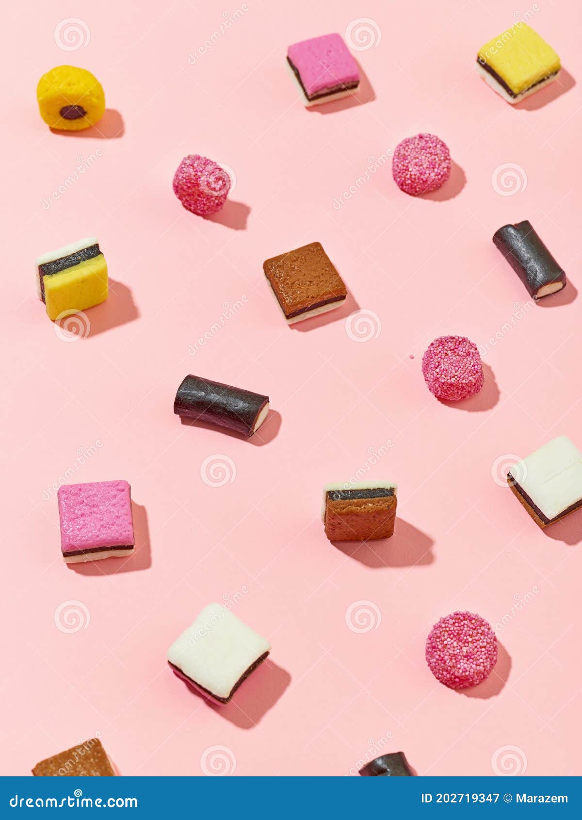 Licorice Candies Texture Royalty-Free Stock Photo | CartoonDealer.com ...