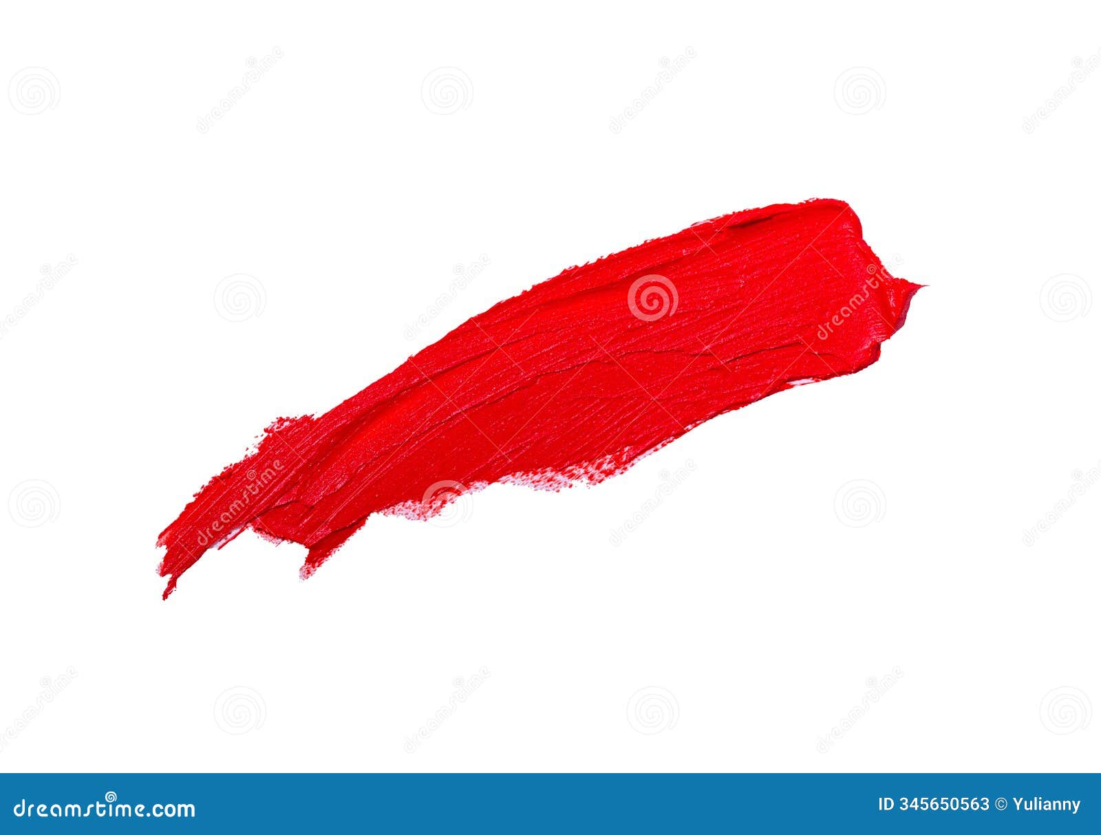 Various Lipstick Swatch Stroke Isolated on White Stock Image - Image of ...