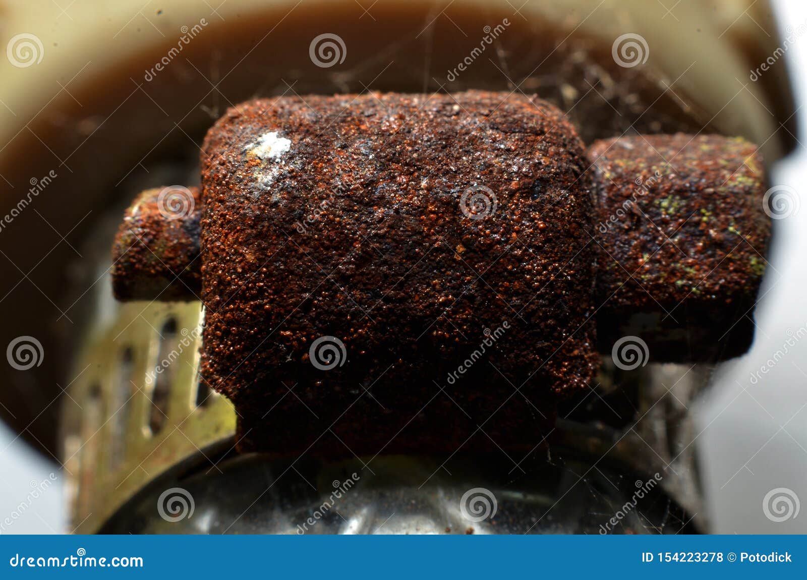 Various Materials Made of Iron are Corroded. Stock Photo - Image of ...