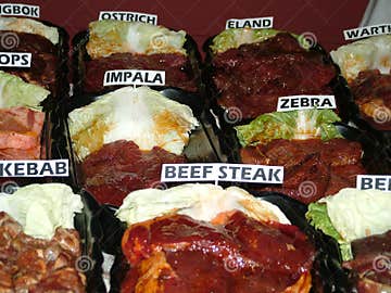 Various Meat stock image. Image of impala, ostrich, barbecue - 2515059