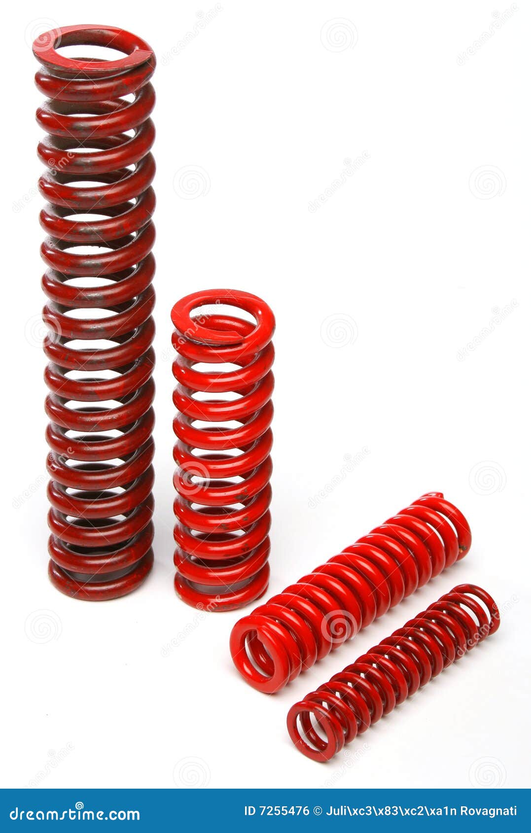 Various metal springs stock photo. Image of dribbling - 7255476