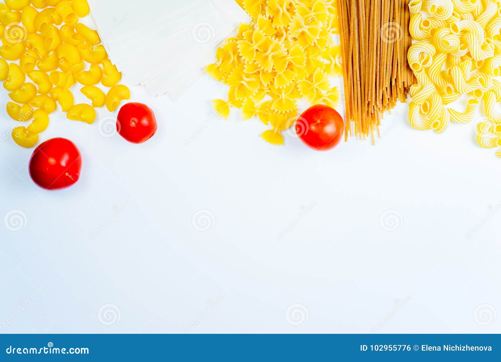 Mix of pasta stock photo. Image of italy, nutrition - 102955776