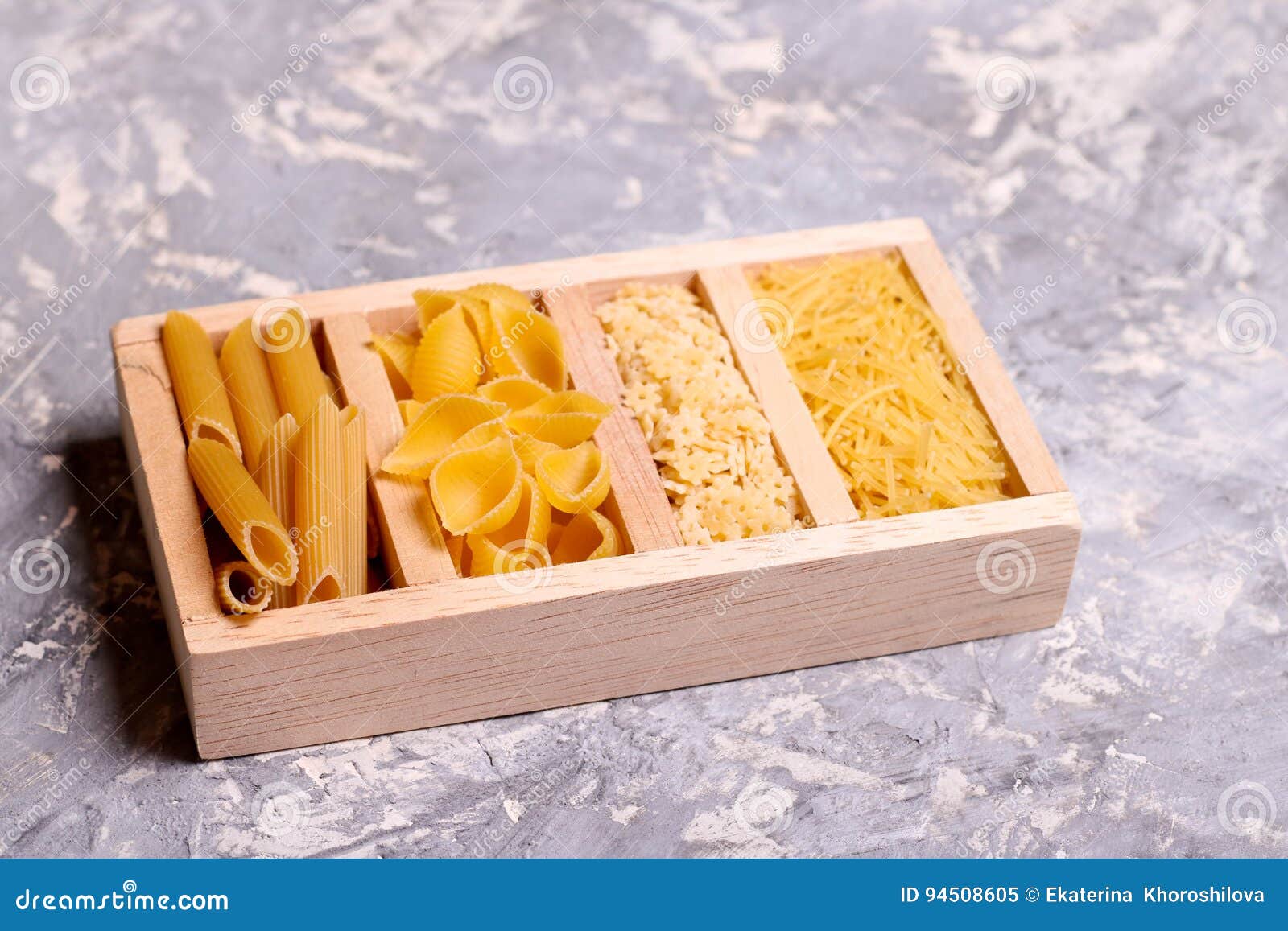 Various mix of pasta stock image. Image of texture, tagliatelle - 94508605