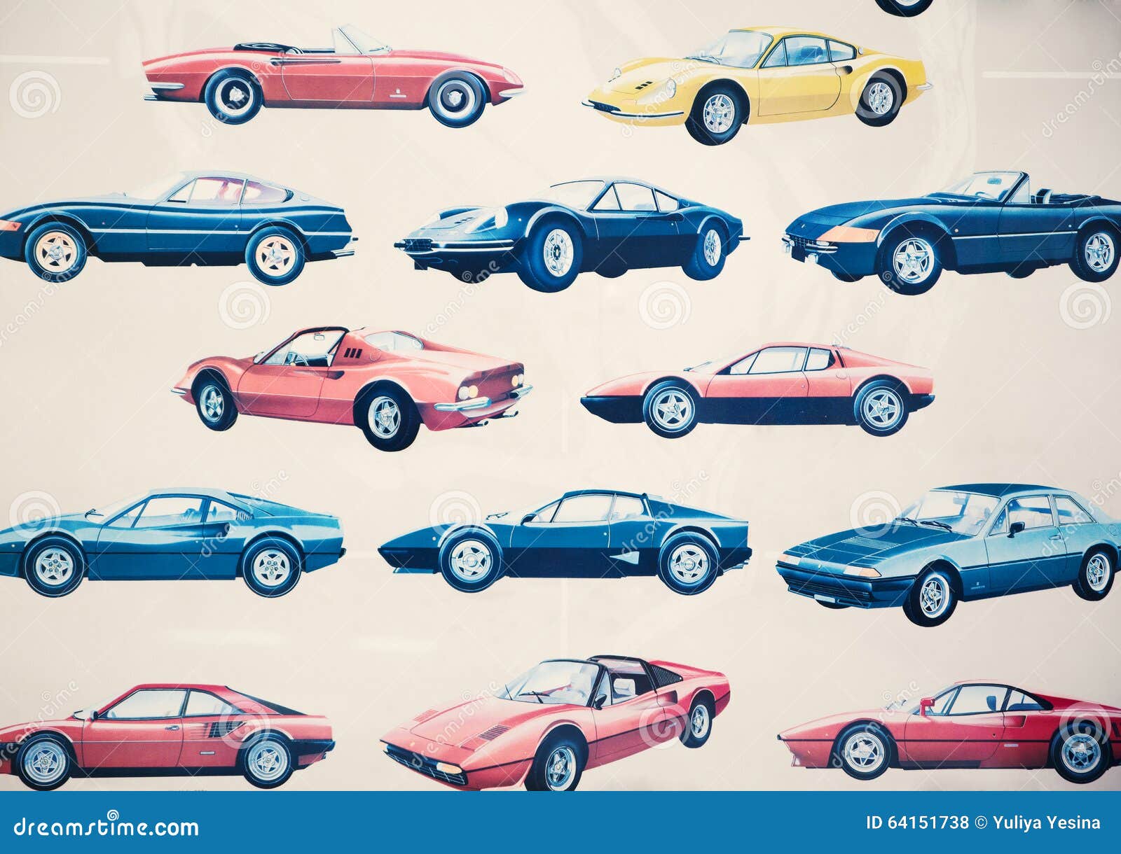 Various models of cars editorial stock photo. Image of europe - 64151738