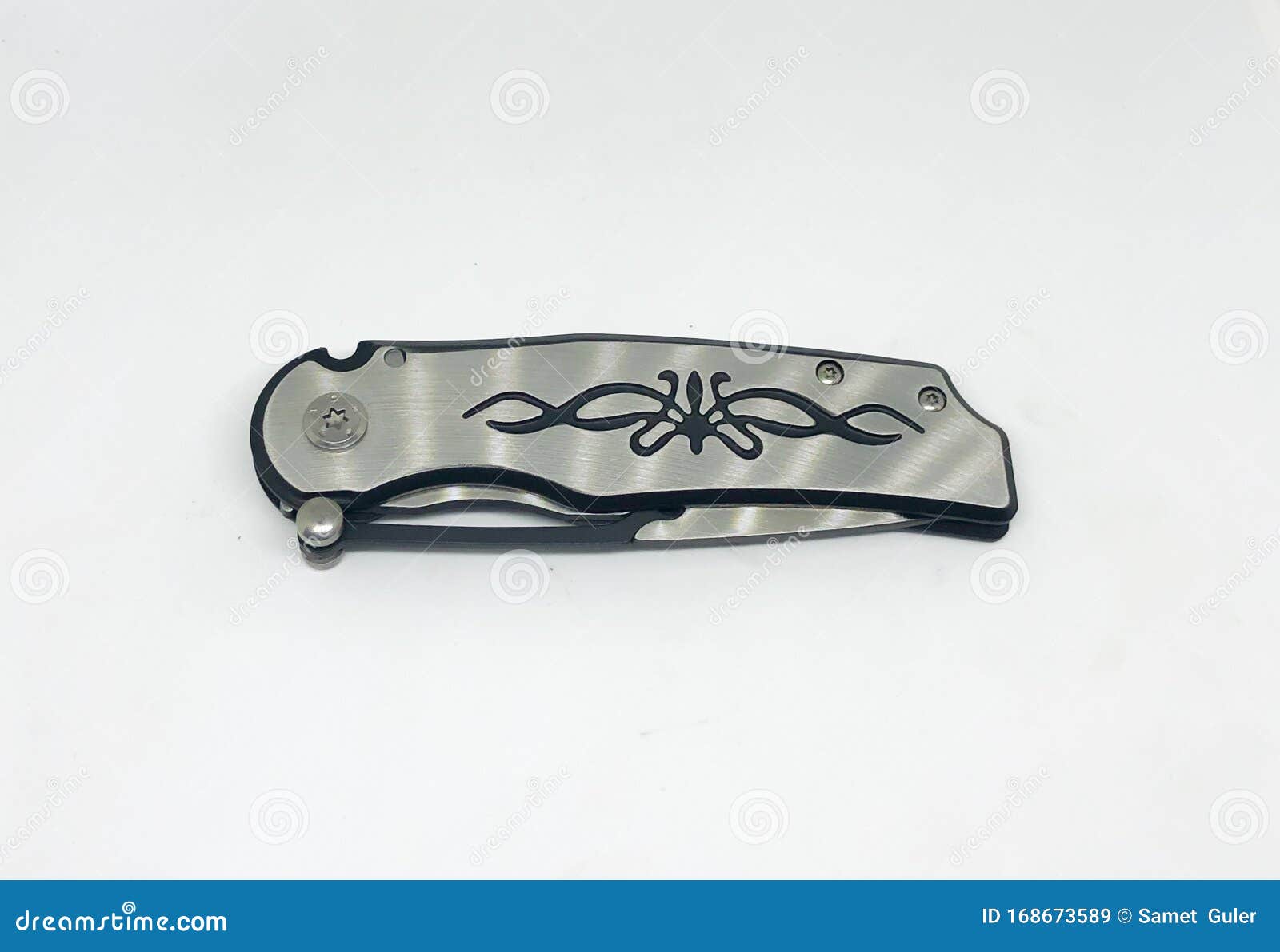 Various Models Pocket Knife. Stock Image - Image of design, compact ...