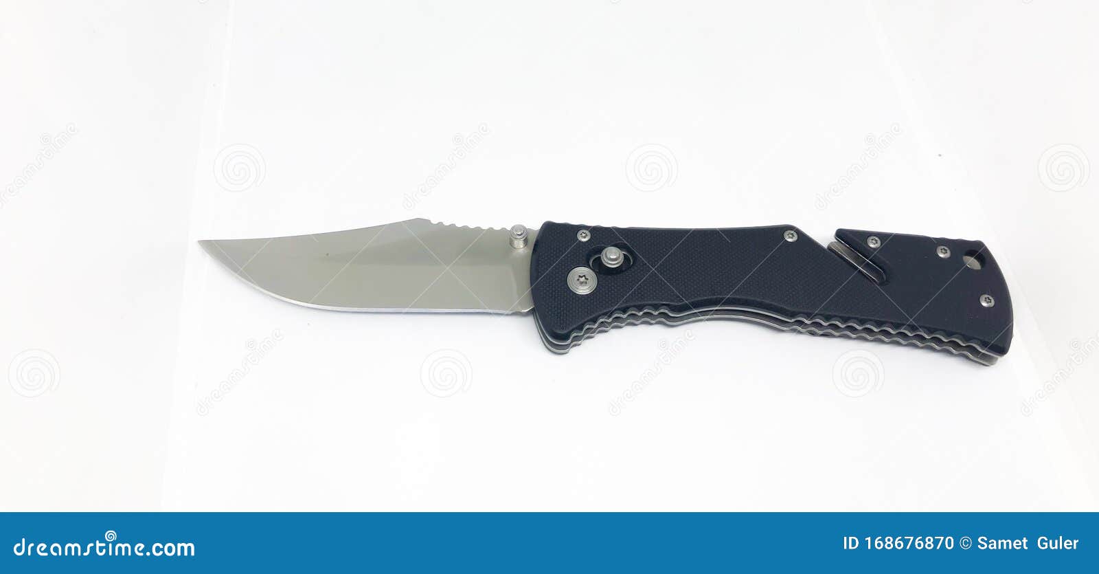 Various Models Pocket Knife. Stock Photo - Image of isolated, multi ...