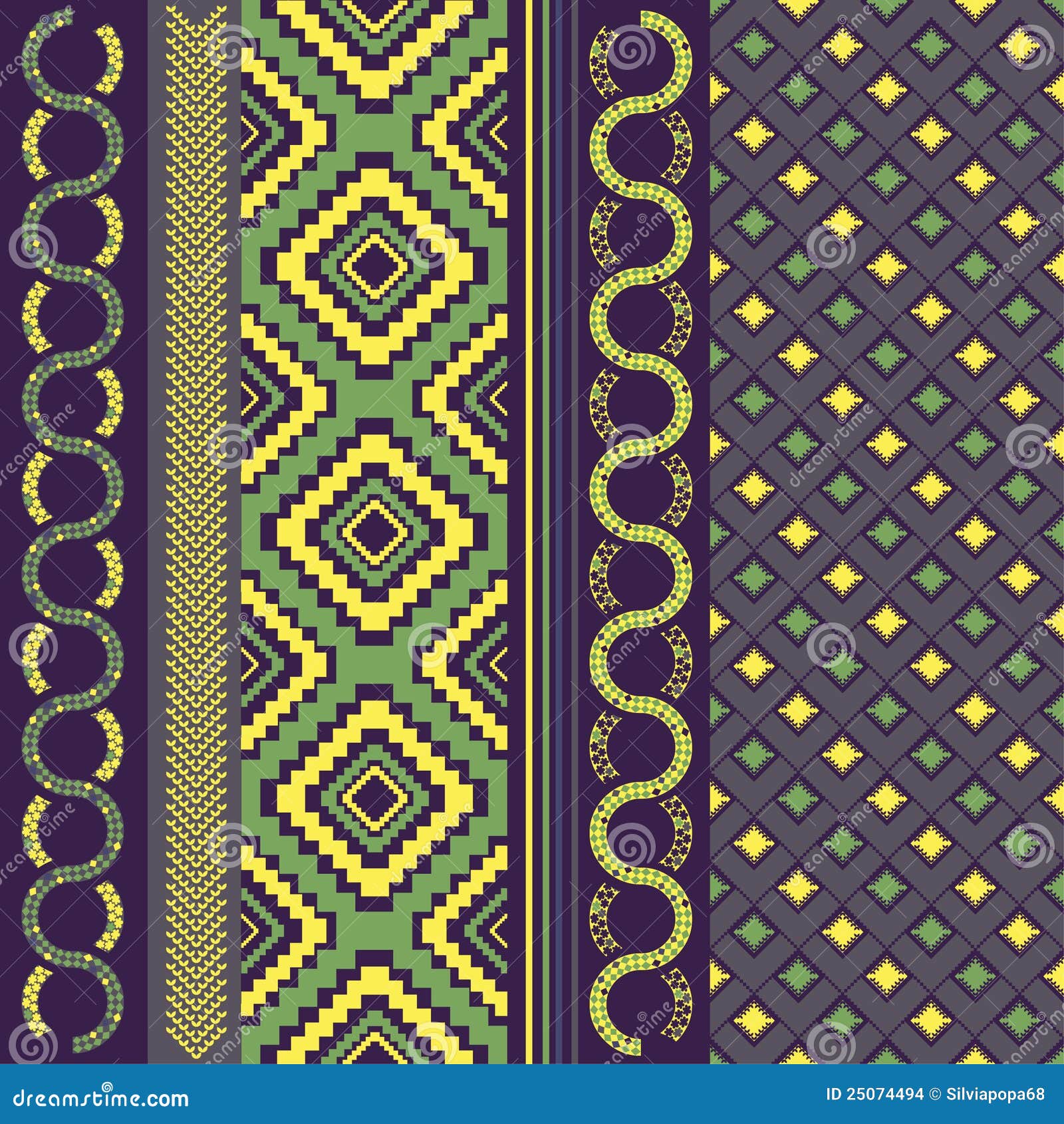 Various Motifs in Assorted Color Stock Vector - Illustration of ...