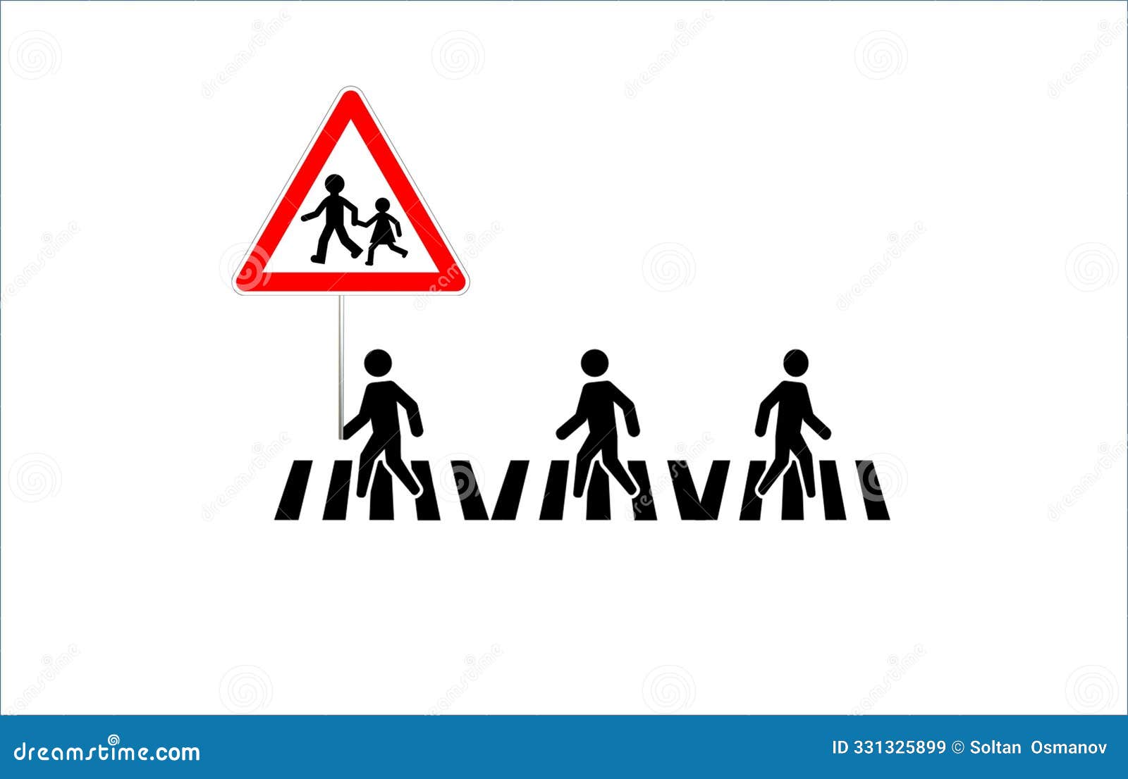 Road Signs for Multi-purpose Use. Illustration. Stock Illustration ...