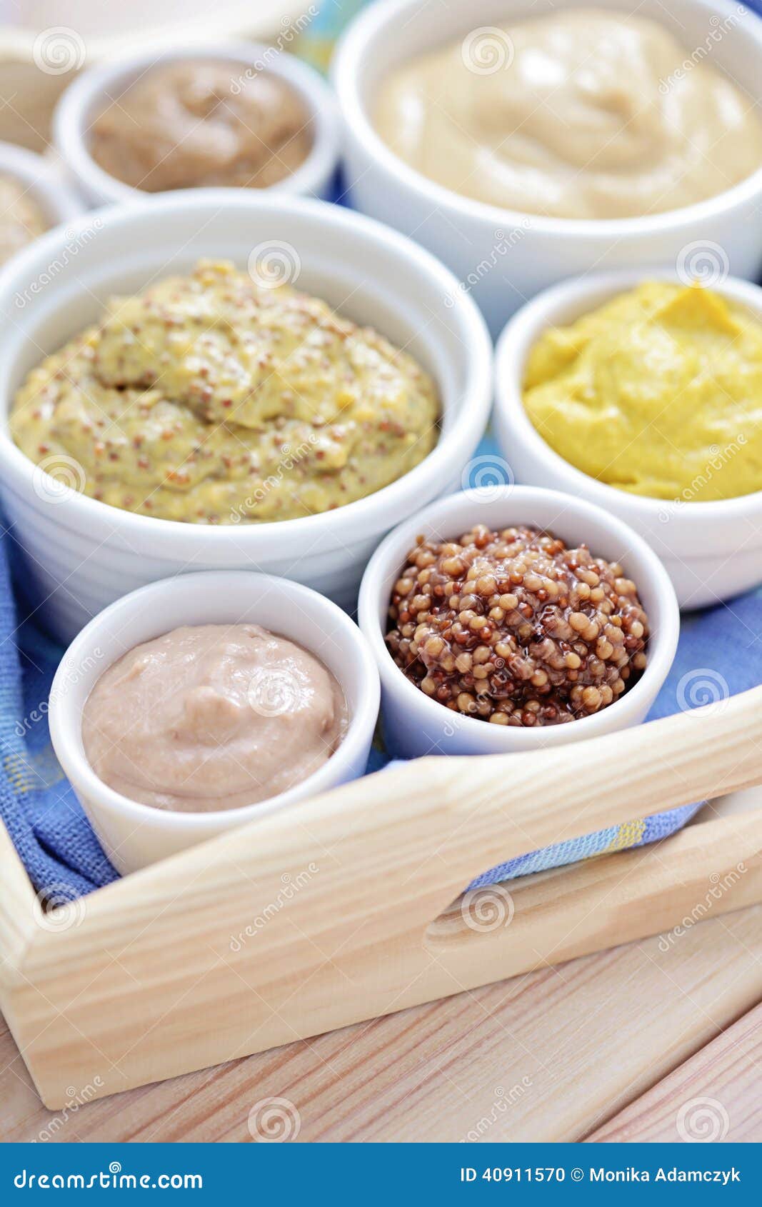 Various mustards stock photo. Image of gourmet, bowl - 40911570