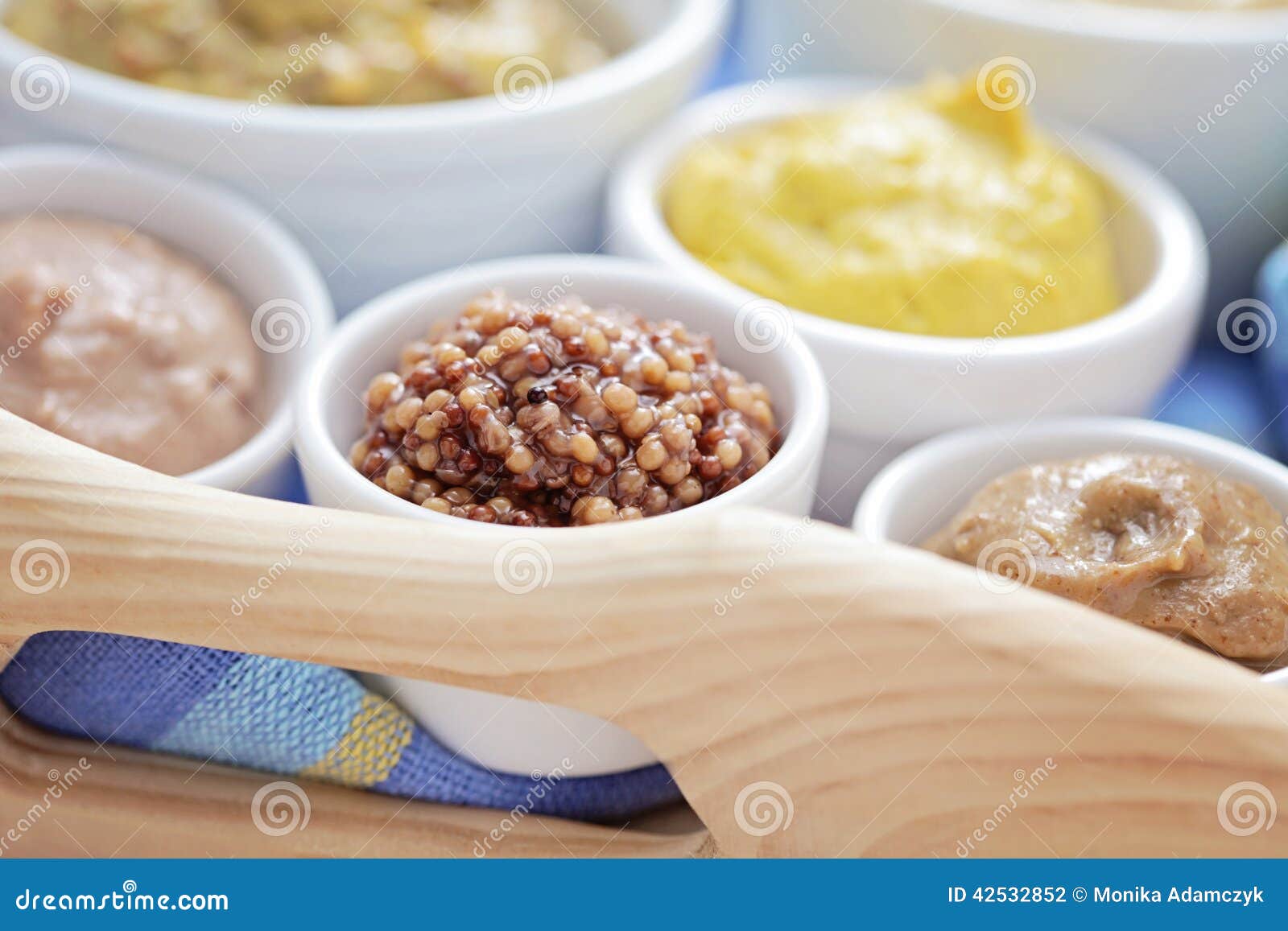Various mustards stock photo. Image of savory, gourmet - 42532852