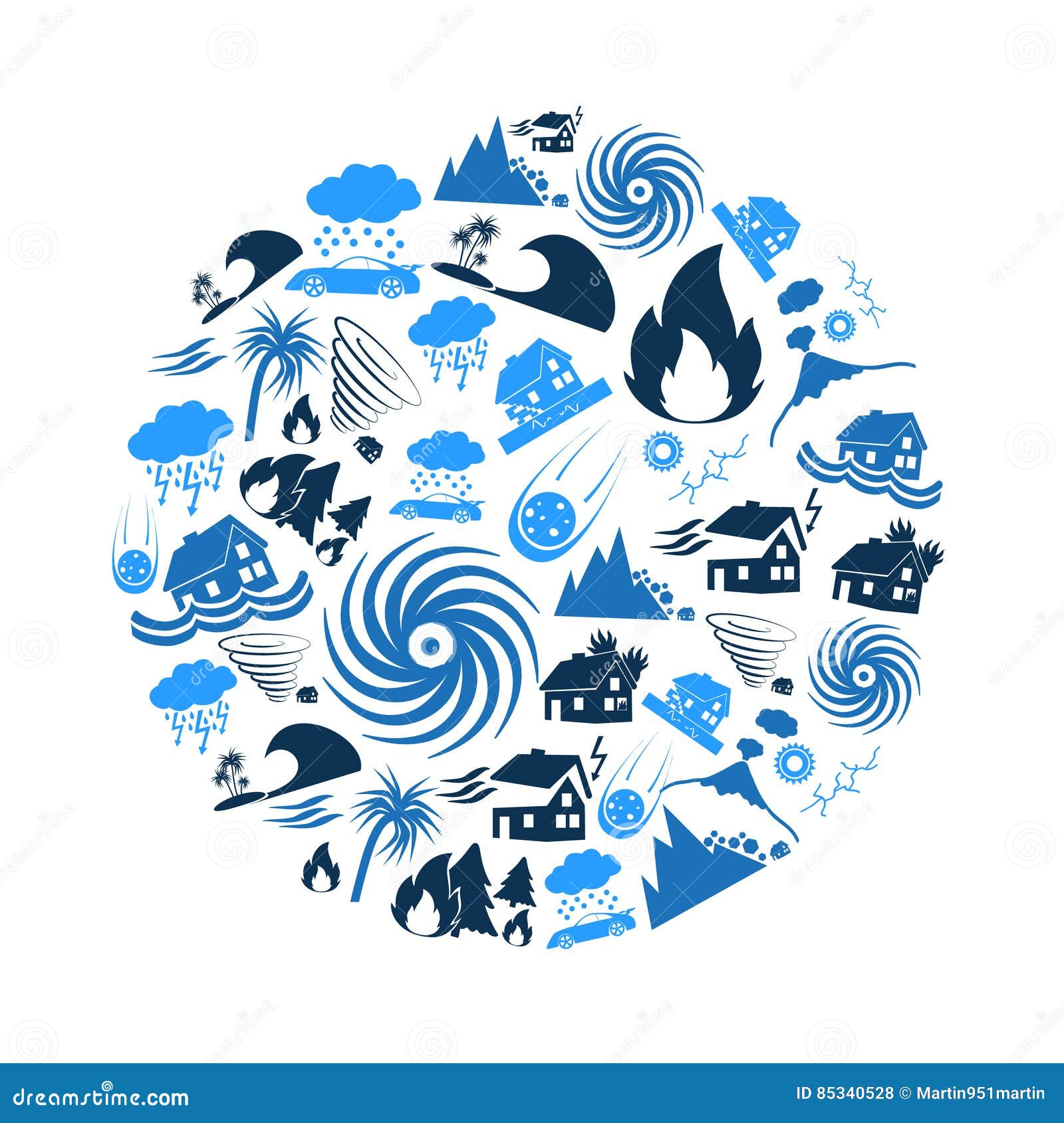 Natural Disaster Icons