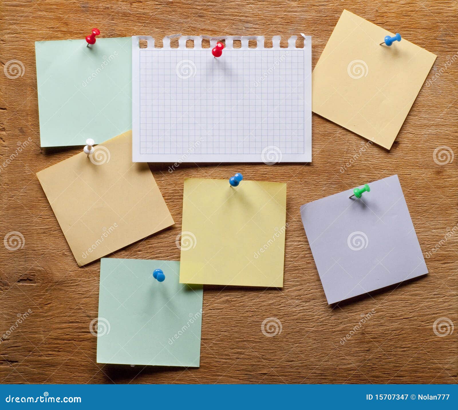 Various note papers stock image. Image of adhesive, piece - 15707347