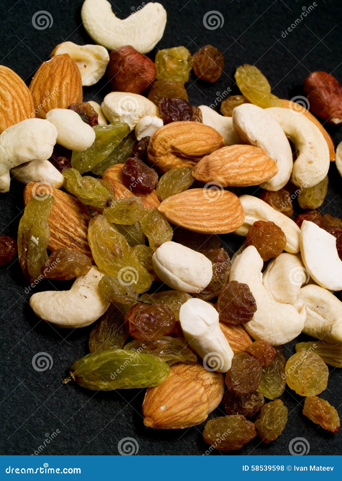 Various Nuts stock photo. Image of nature, design, hazel - 58539598