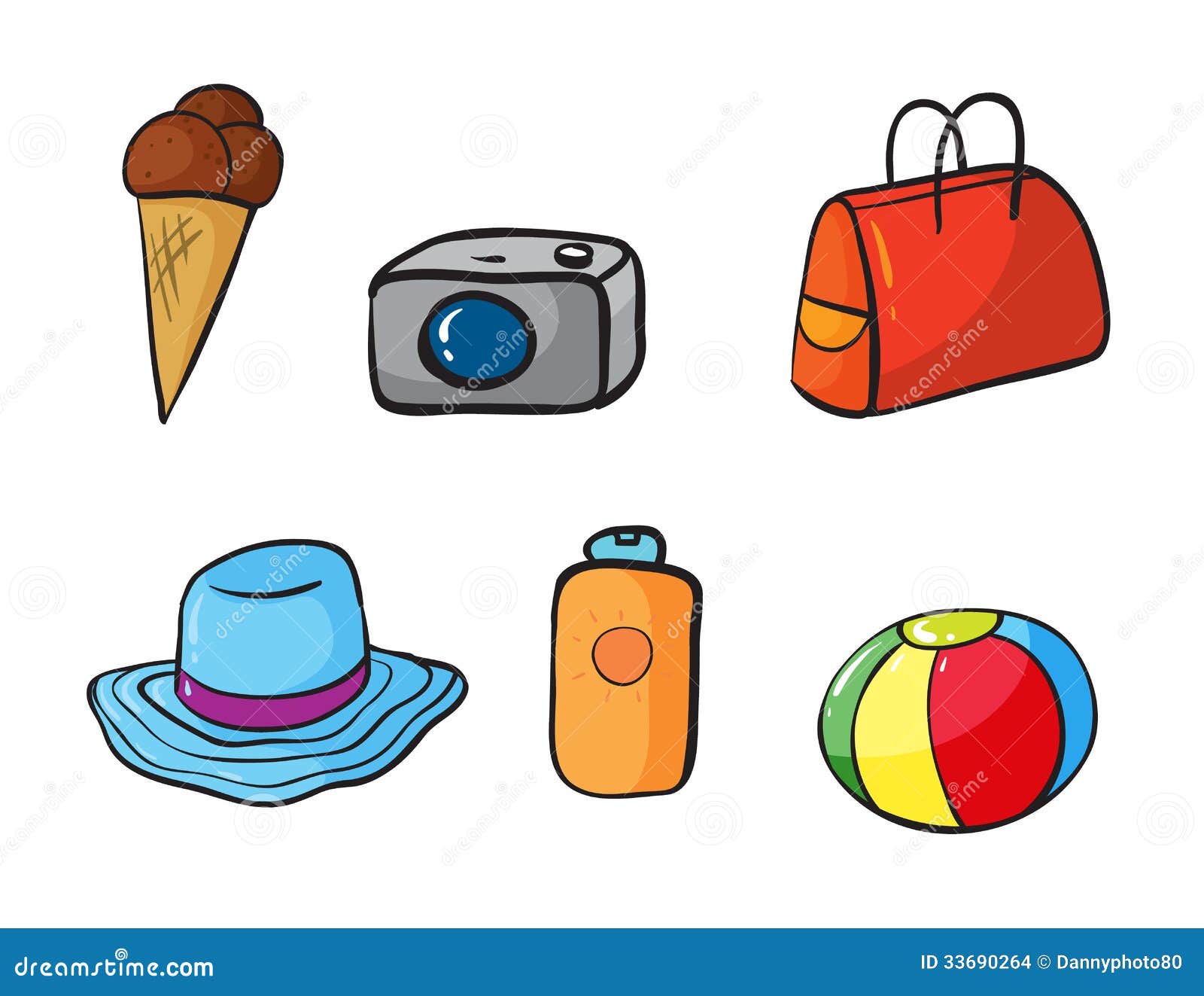 Various objects stock illustration. Illustration of round - 33690264