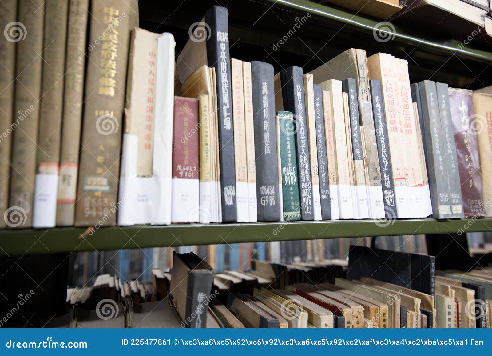 Various Old Books are Displayed on the Shelves Editorial Photo - Image ...