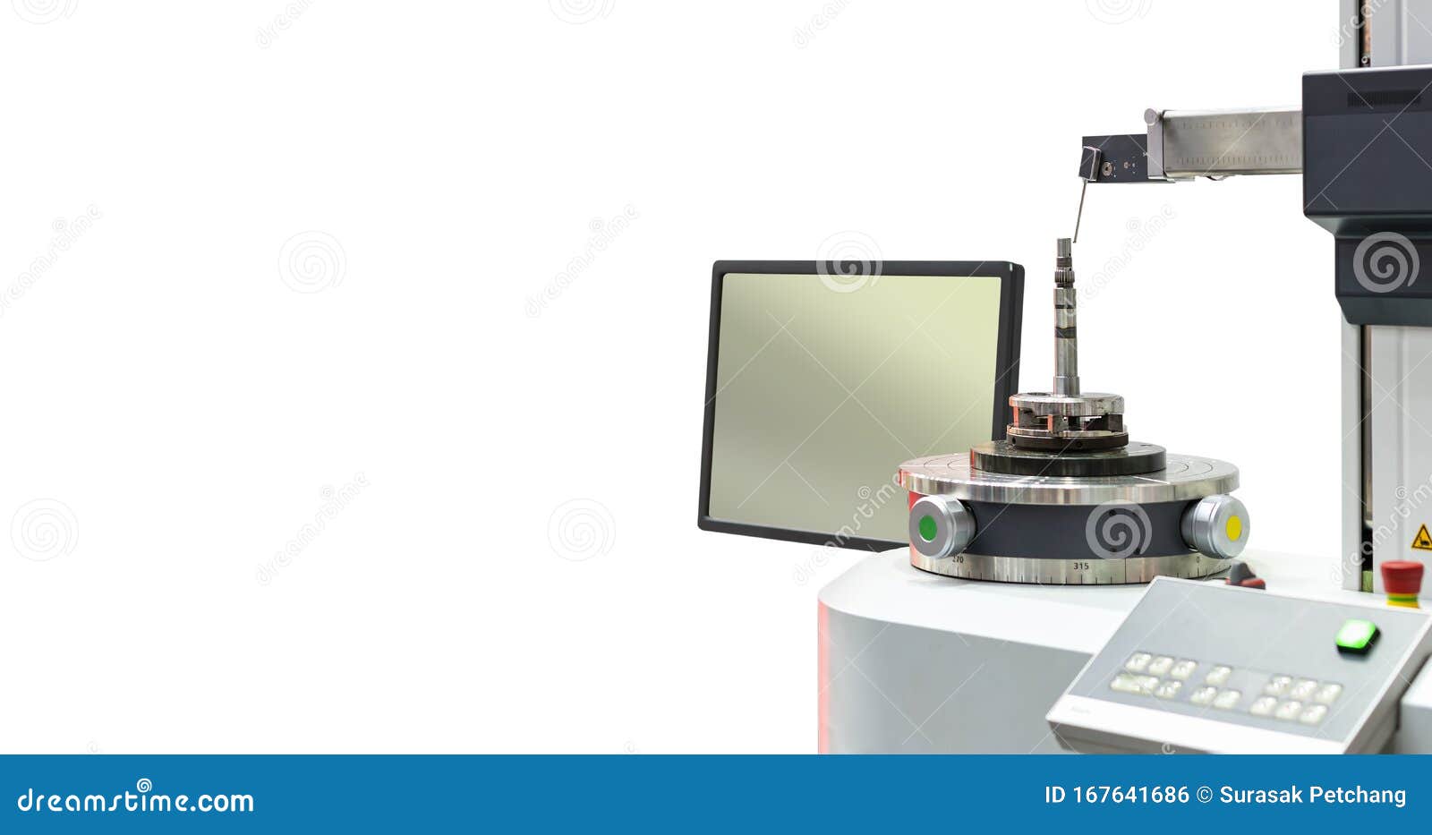 Various Parts from Manufacturing during Inspection by Automatic Probe ...