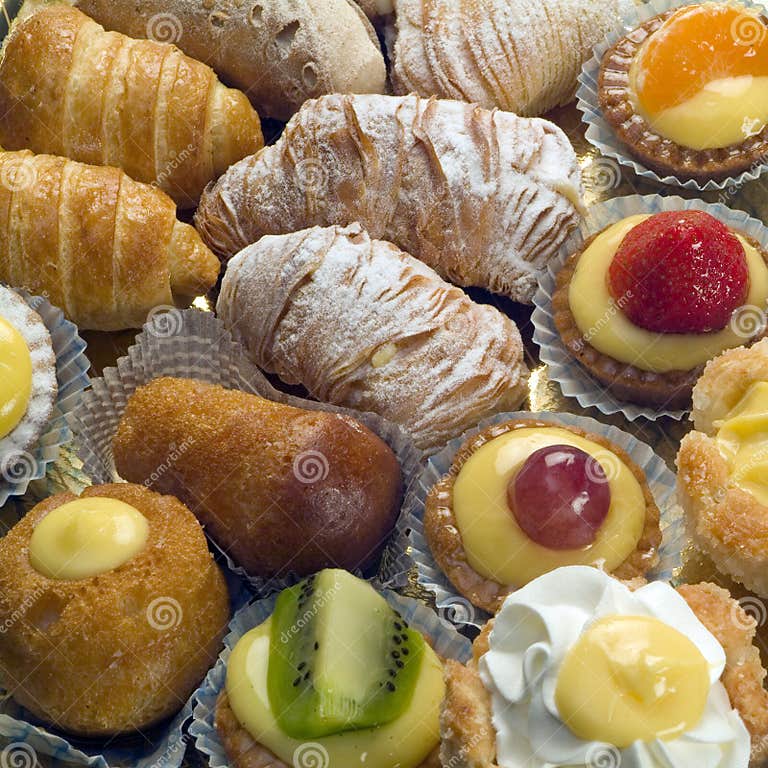 Various pastry stock photo. Image of pastry, sweet, food - 17250064