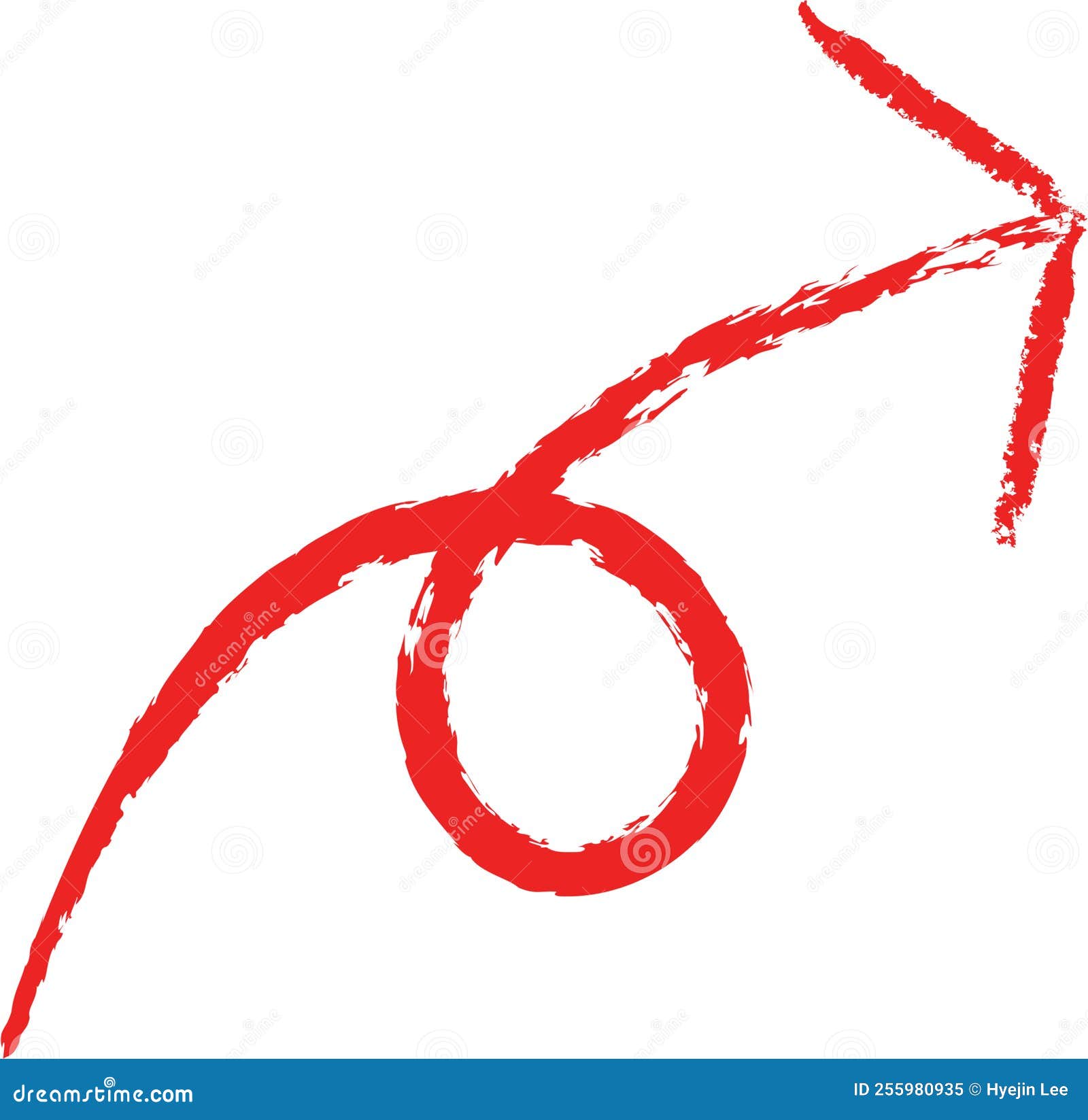 Various Patterns and Symbols Using Red Colored Pencils Stock ...