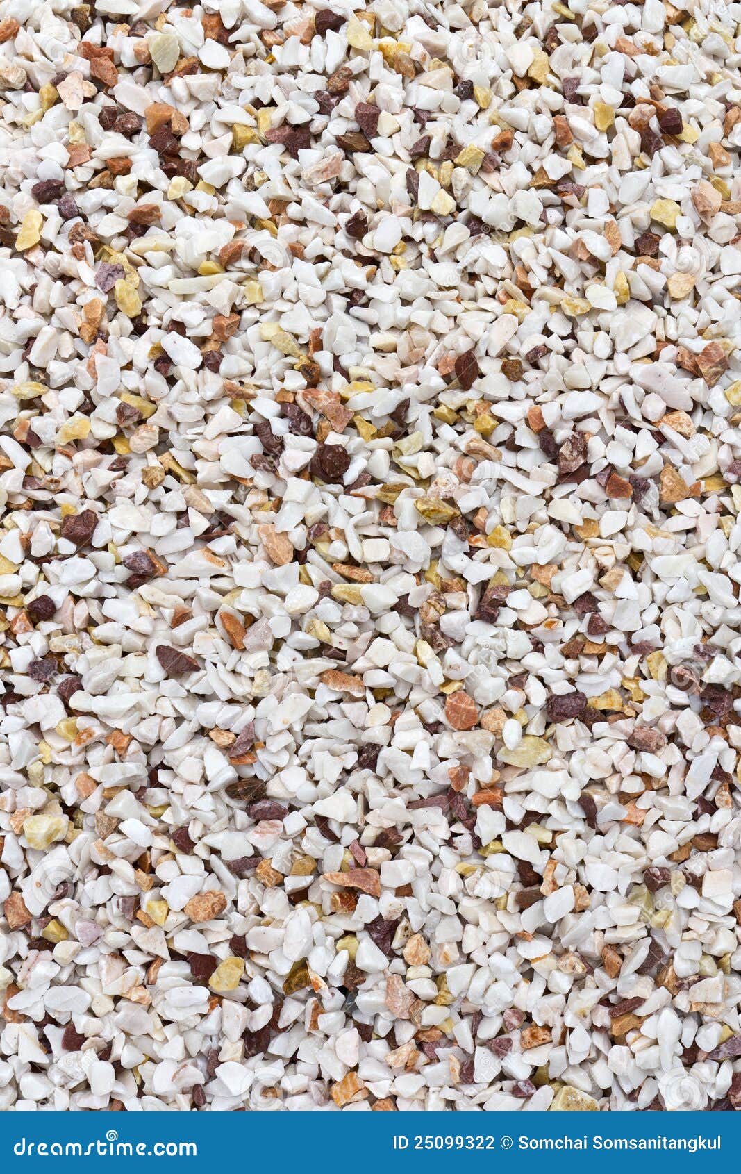 Various Pebble Stones and Peach Rock Stock Photo - Image of detail ...