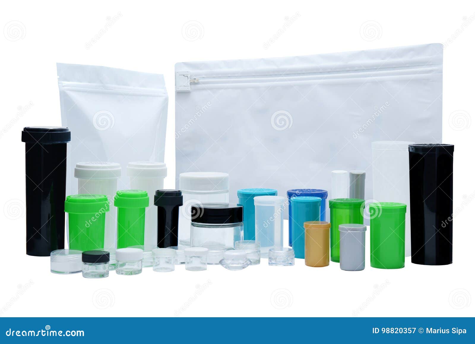 Prescription Medication Container Stock Image - Image of close ...