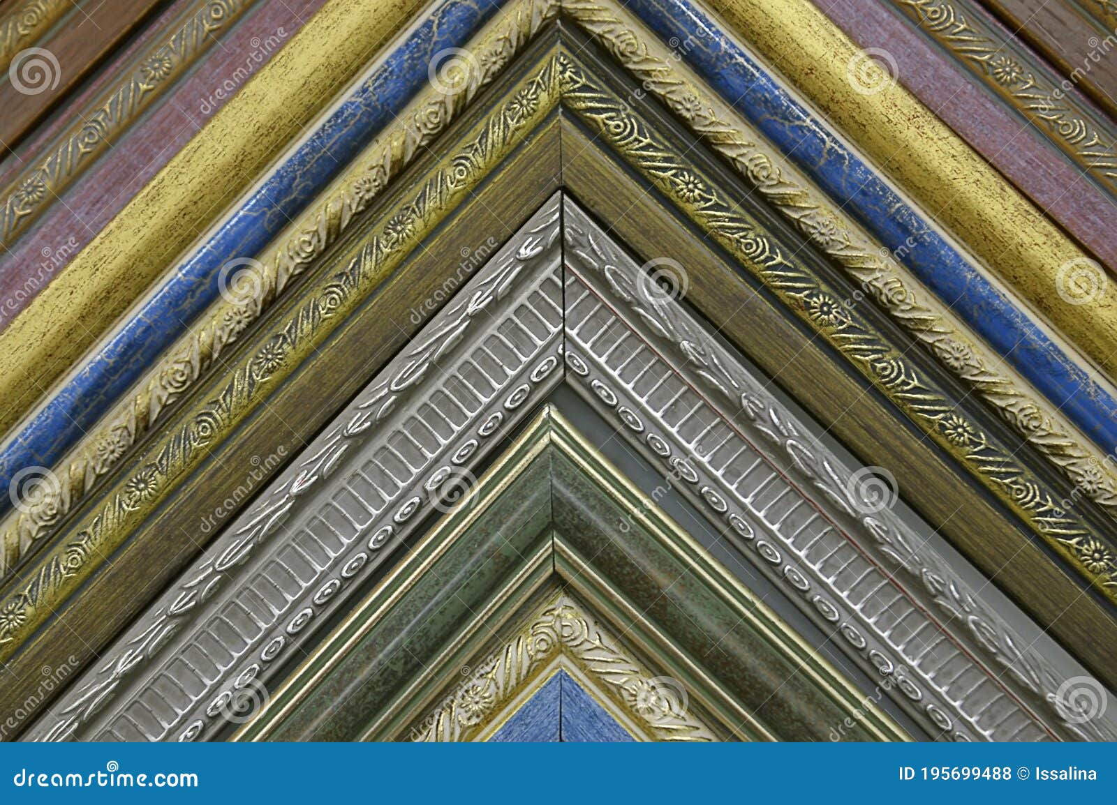 Various Picture Frames Samples Stock Photo - Image of business, canvas ...