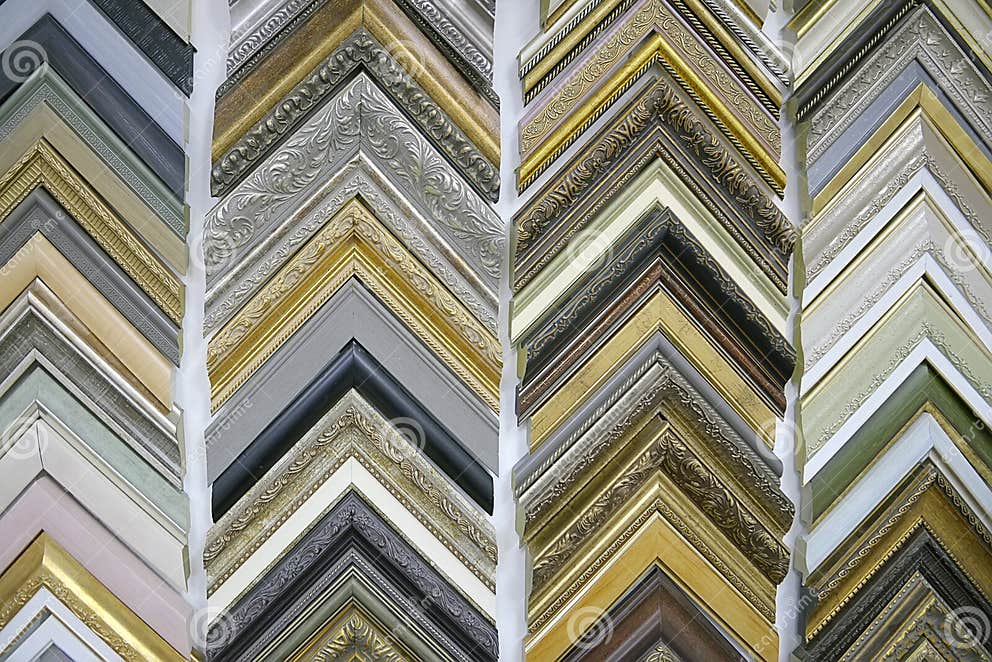 Various Picture Frames Samples Stock Image - Image of choice, designer ...