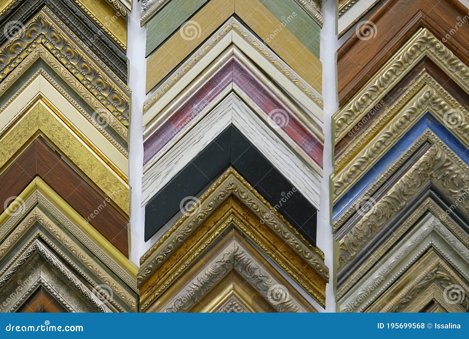 Various Picture Frames Samples Stock Photo - Image of multi, design ...
