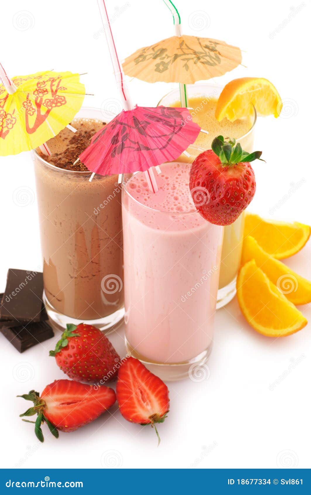 Various protein cocktails stock photo. Image of highball - 18677334