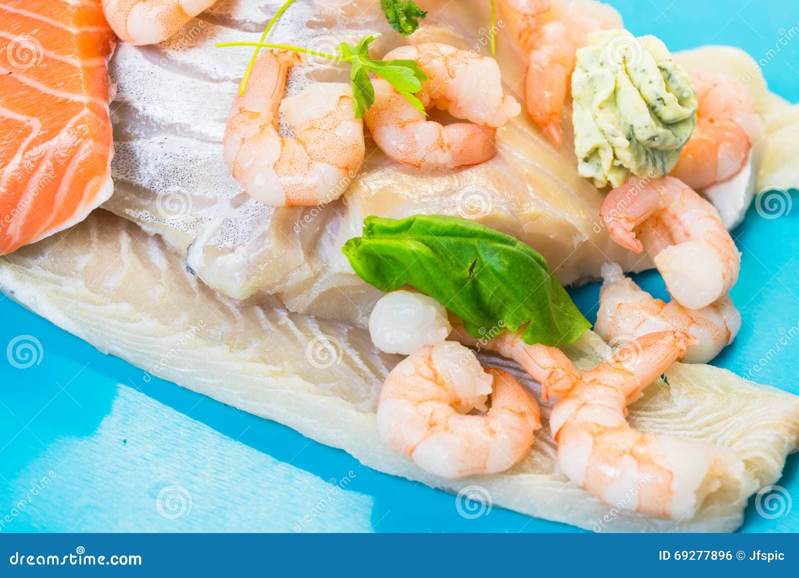 Various raw fish species stock photo. Image of kitchen - 69277896