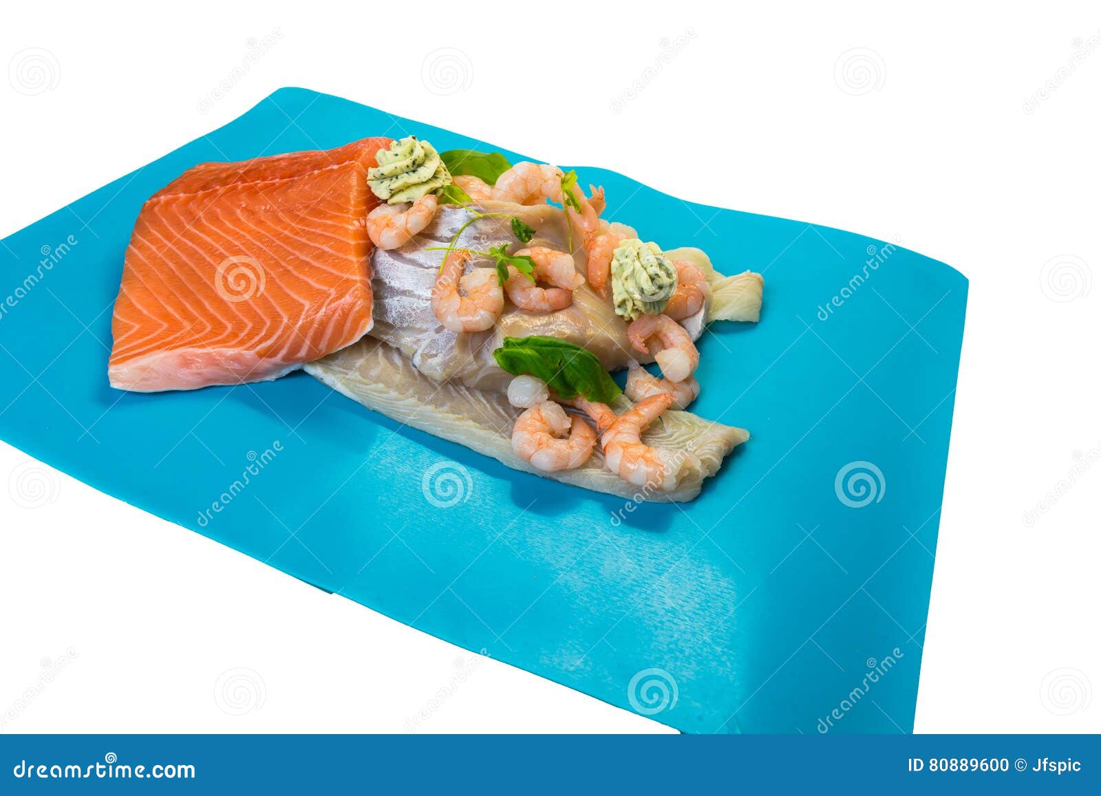 Various raw fish species stock photo. Image of foods - 80889600