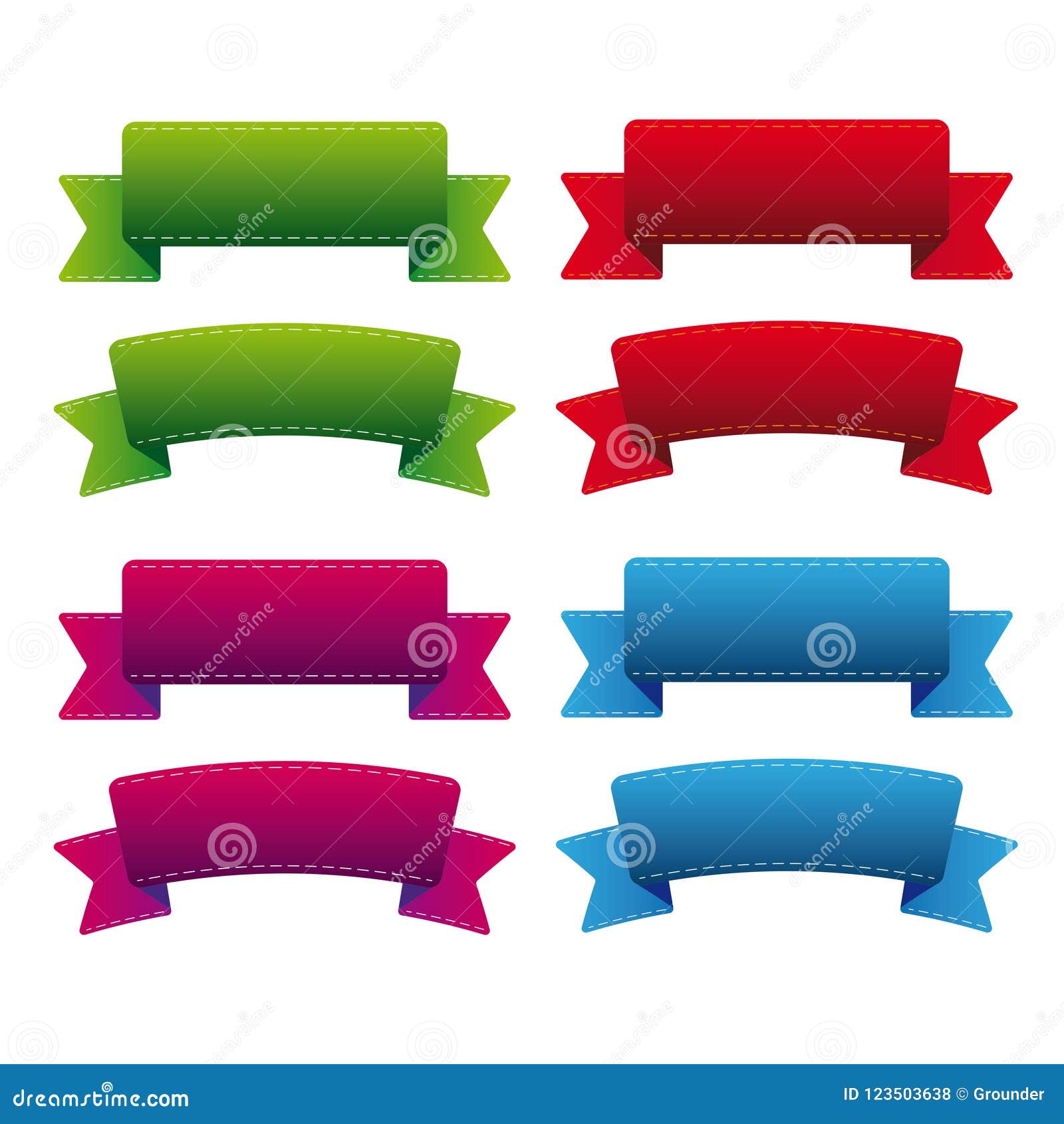 Various Ribbon set vector stock vector. Illustration of shiny - 123503638 Various Ribbon set vector stock vector. Illustration of shiny - 123503638