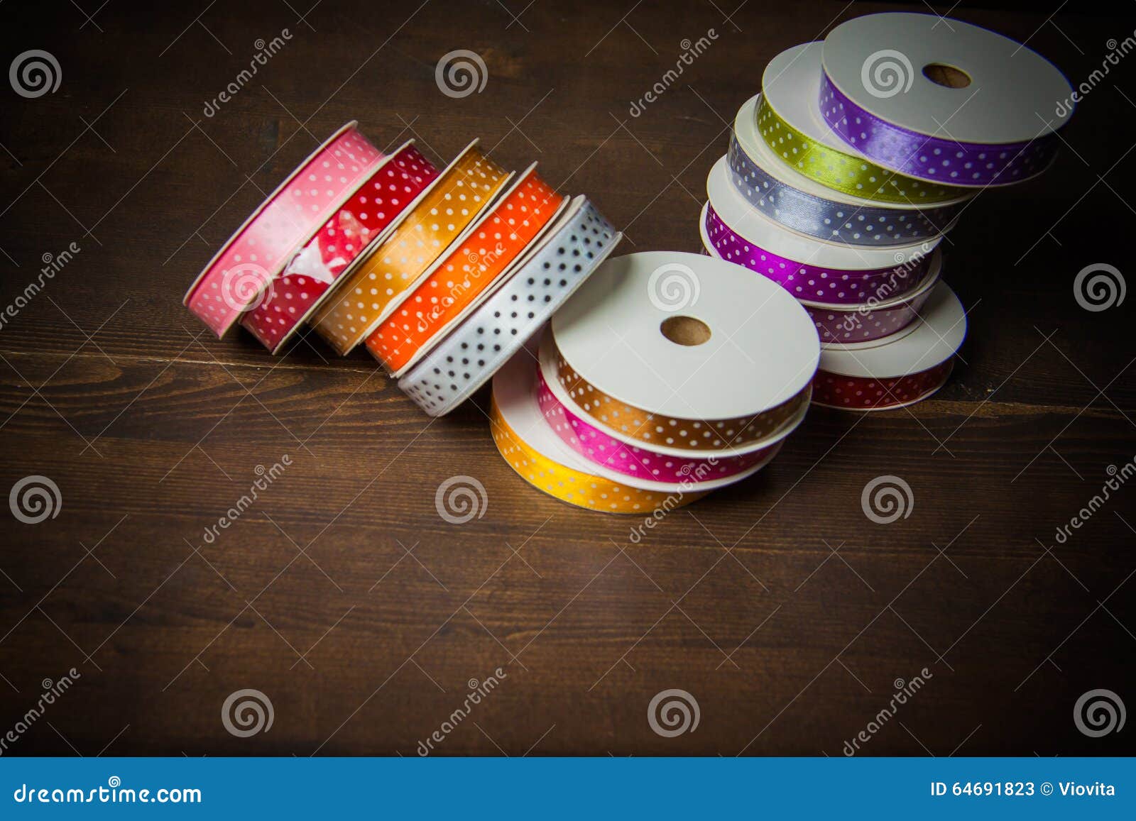 Various ribbons stock image. Image of greeting, ribbon - 64691823