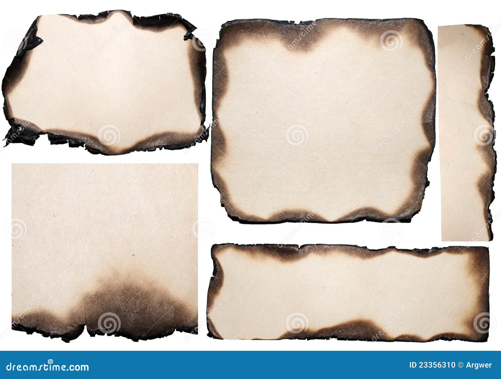 Various Ripped Paper Patterns Royalty-Free Stock Photography ...