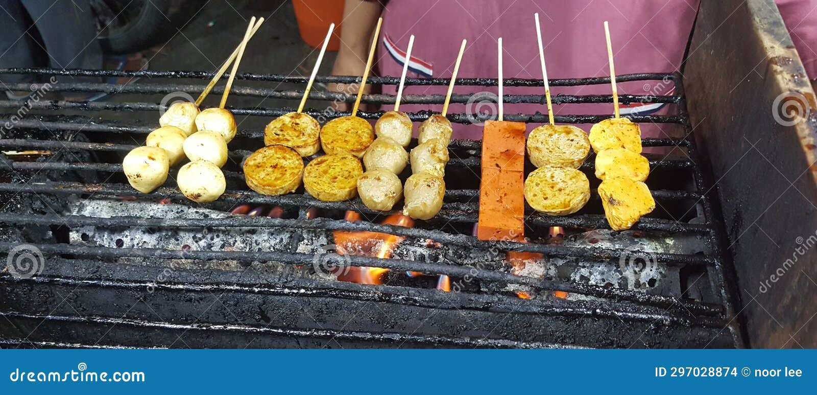 Various Roadside Snacks in Indonesia Stock Photo - Image of nutrition ...
