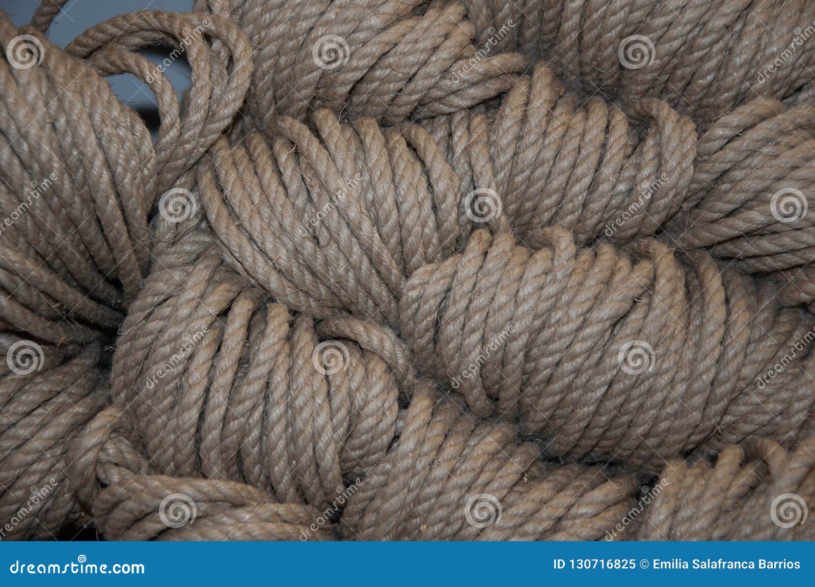 Various Rope Rolls stock image. Image of elaboration - 130716825