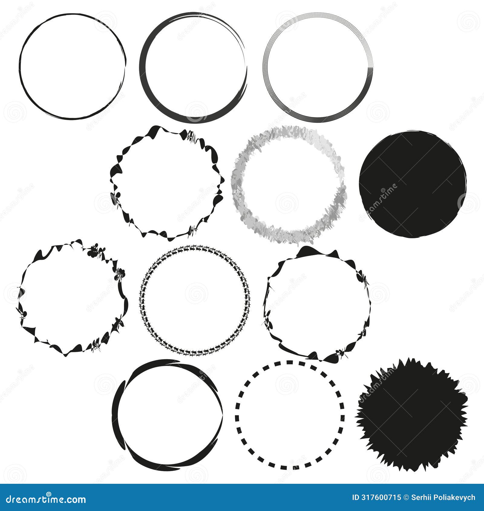 Various Round Logos Stock Photography | CartoonDealer.com #33763124