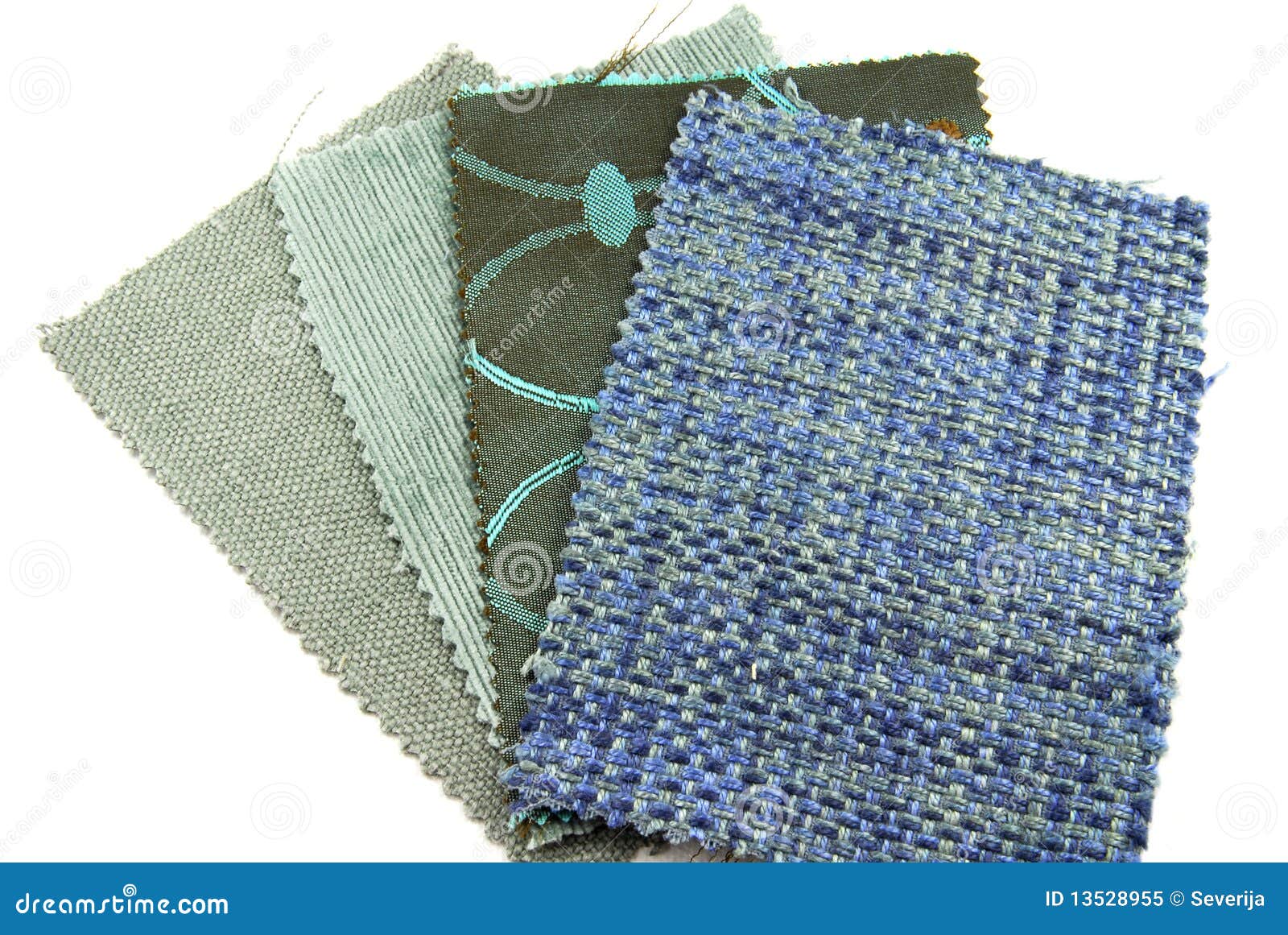 Various Samples of Fabric Choice Stock Image - Image of colored, burlap ...