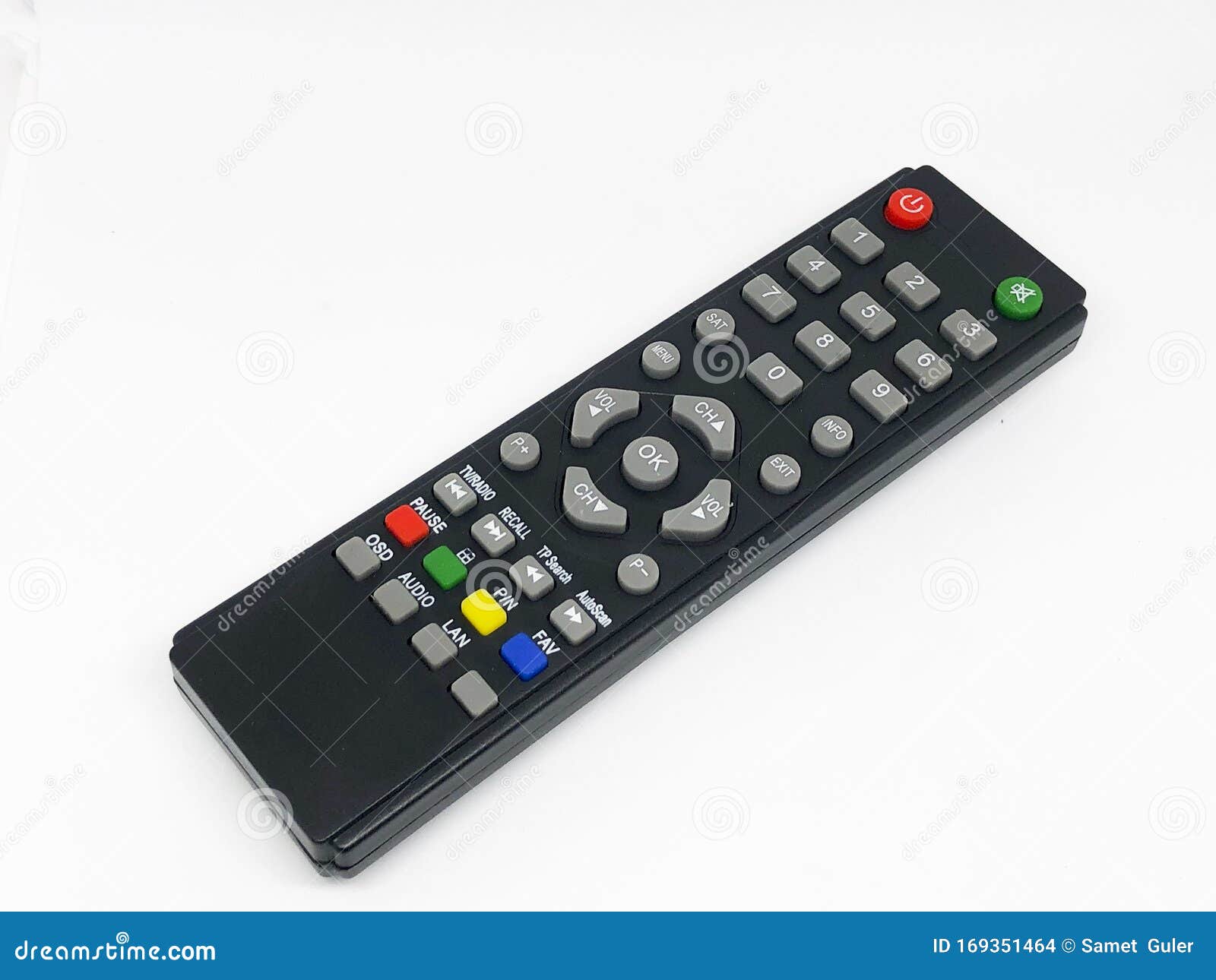 Various Satellite Controller Stock Photo - Image of media, display ...