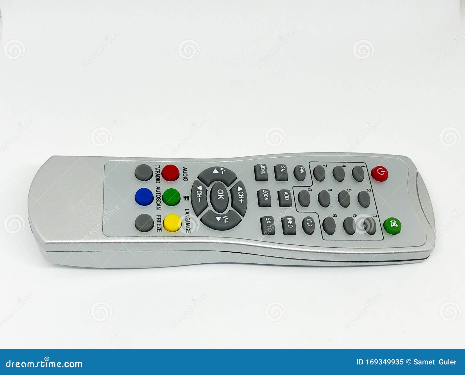Various Satellite Controller Stock Image - Image of microphone, keypad ...