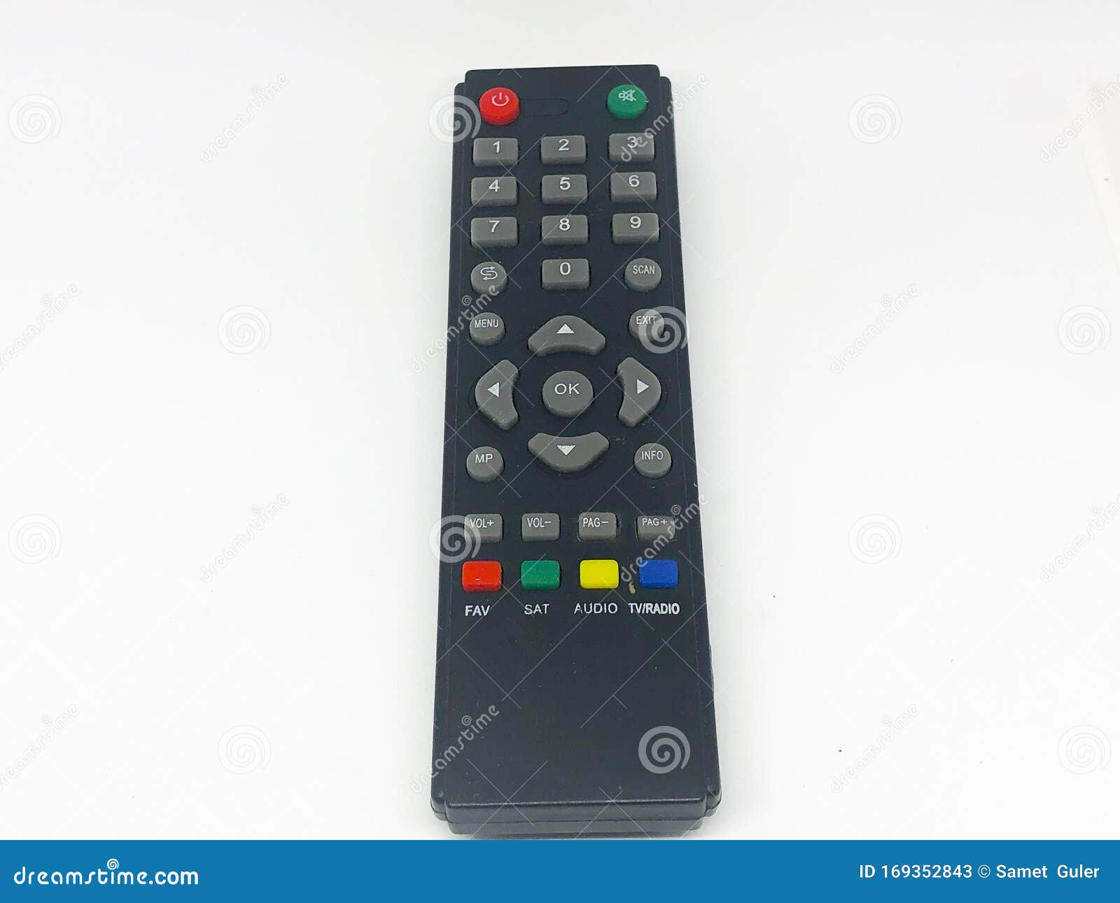 Various Satellite Controller Stock Image - Image of boombox, button ...