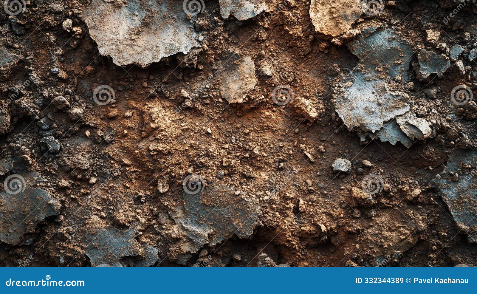 Various Shades of Textured Soil Display a Rich Palette of Earthy Colors ...