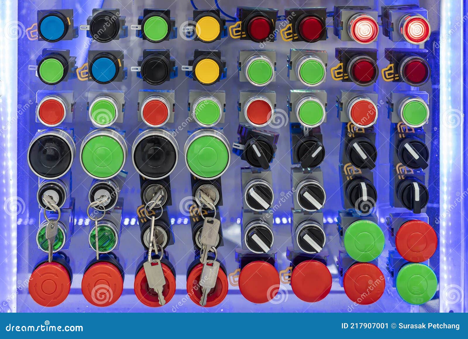 Pilot Lamp Led For Main Distribution Board. Stock Photography ...