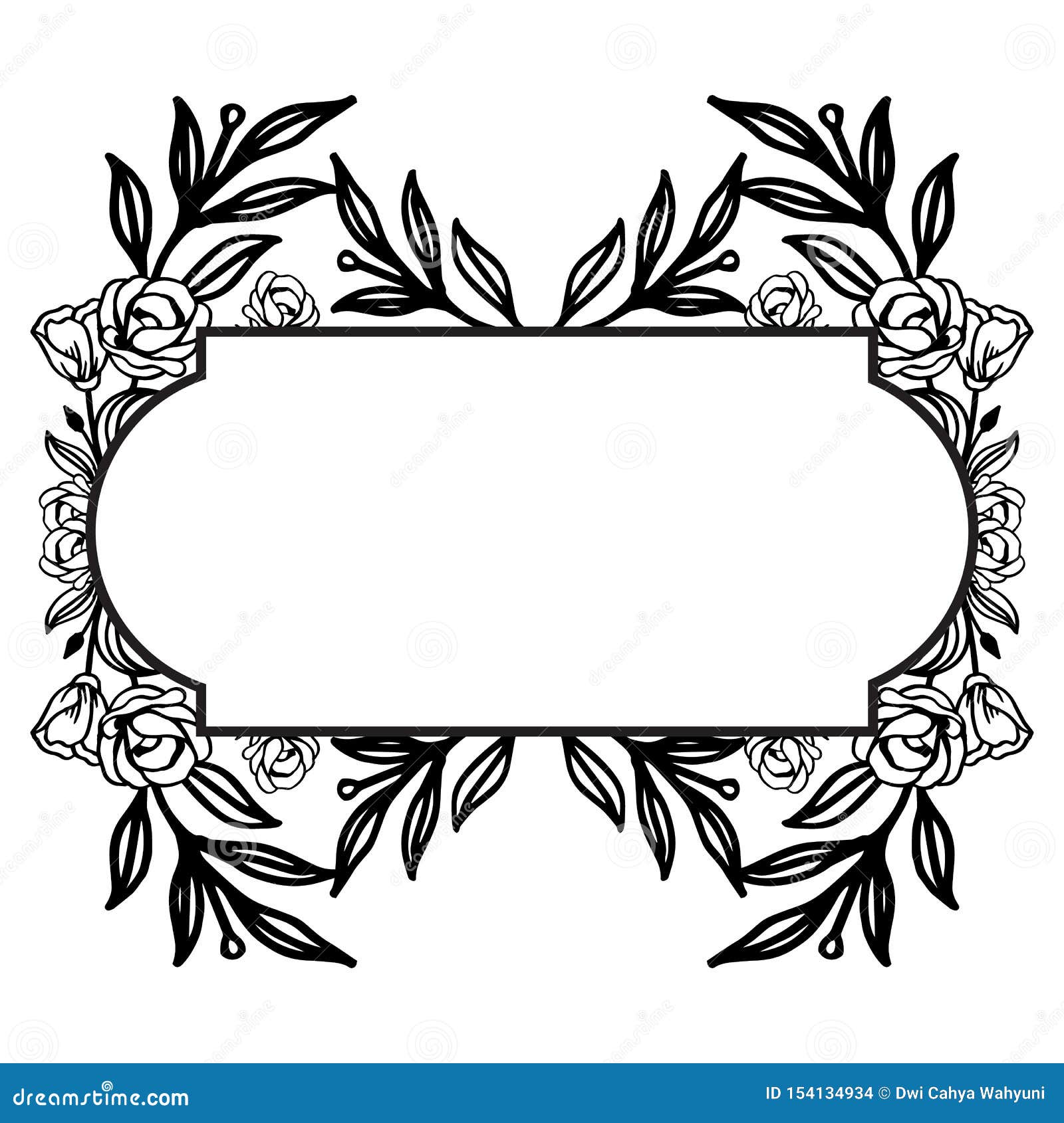 Various Shape Frame, Decoration of Invitation Card, Wallpaper Unique ...